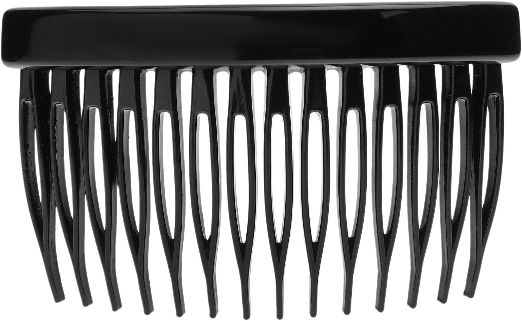 Amazon.com : France Luxe Basic Side Comb - Onyx : Decorative Hair Combs ...