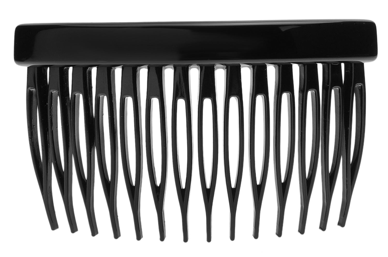Amazon.com : France Luxe Basic Side Comb - Black : Decorative Hair ...