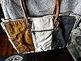 Amazon.com: Shy Shy Bags SEL de MER Upcycled Large Upcycled Canvas ...