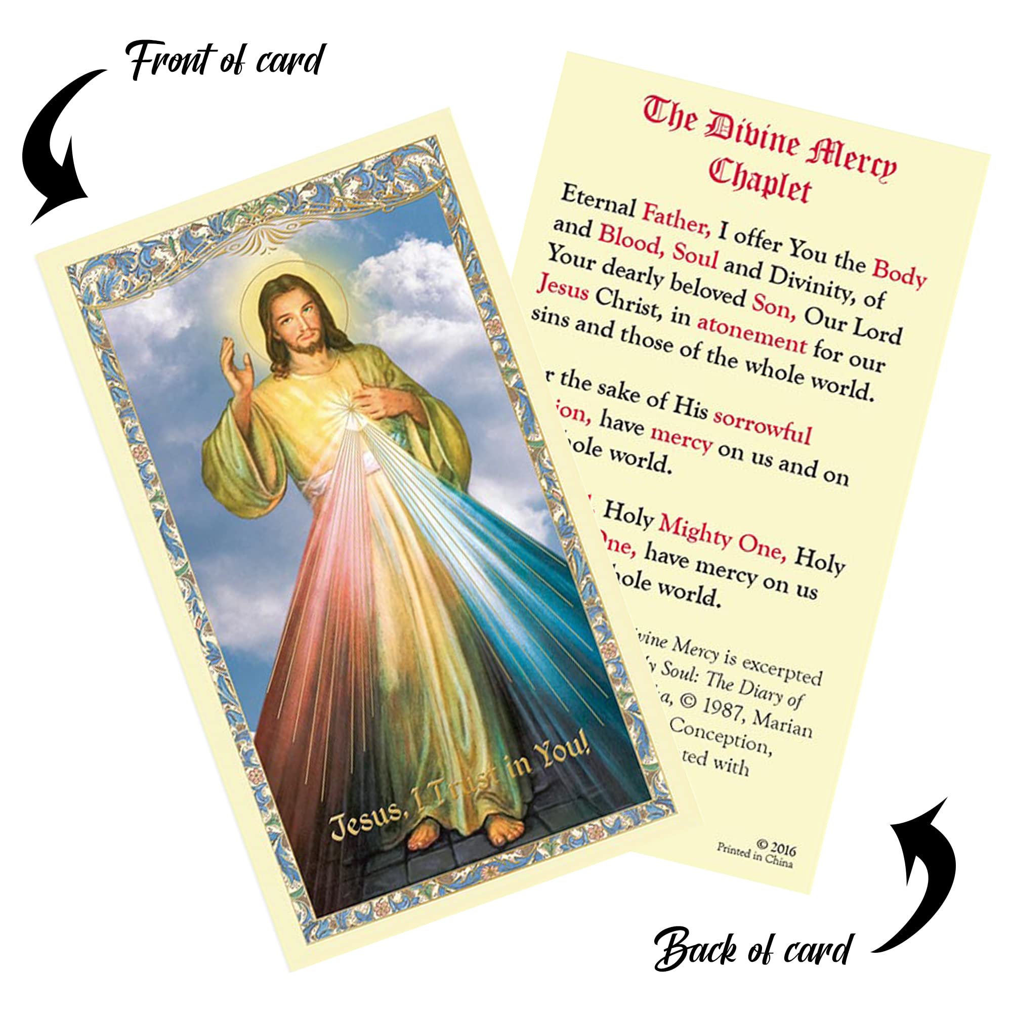 Snapklik.com : Mini Divine Mercy Statue (2.5 Inch)