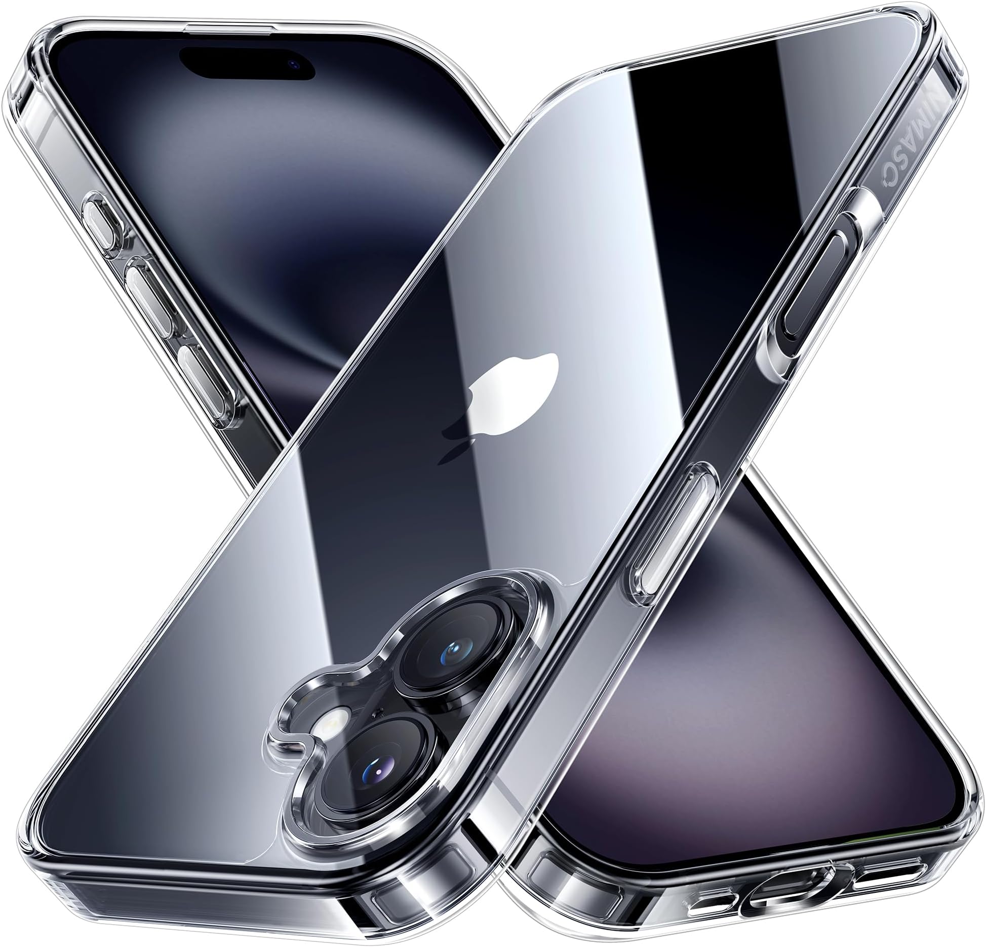 Amazon.co.jp: JETech iPhone 16 Plus 6.7インチ用 マットケース 耐衝撃性ミリタリーグレードの落下保護 つや消しの半透明背面 スマホカバー 指紋防止 ...