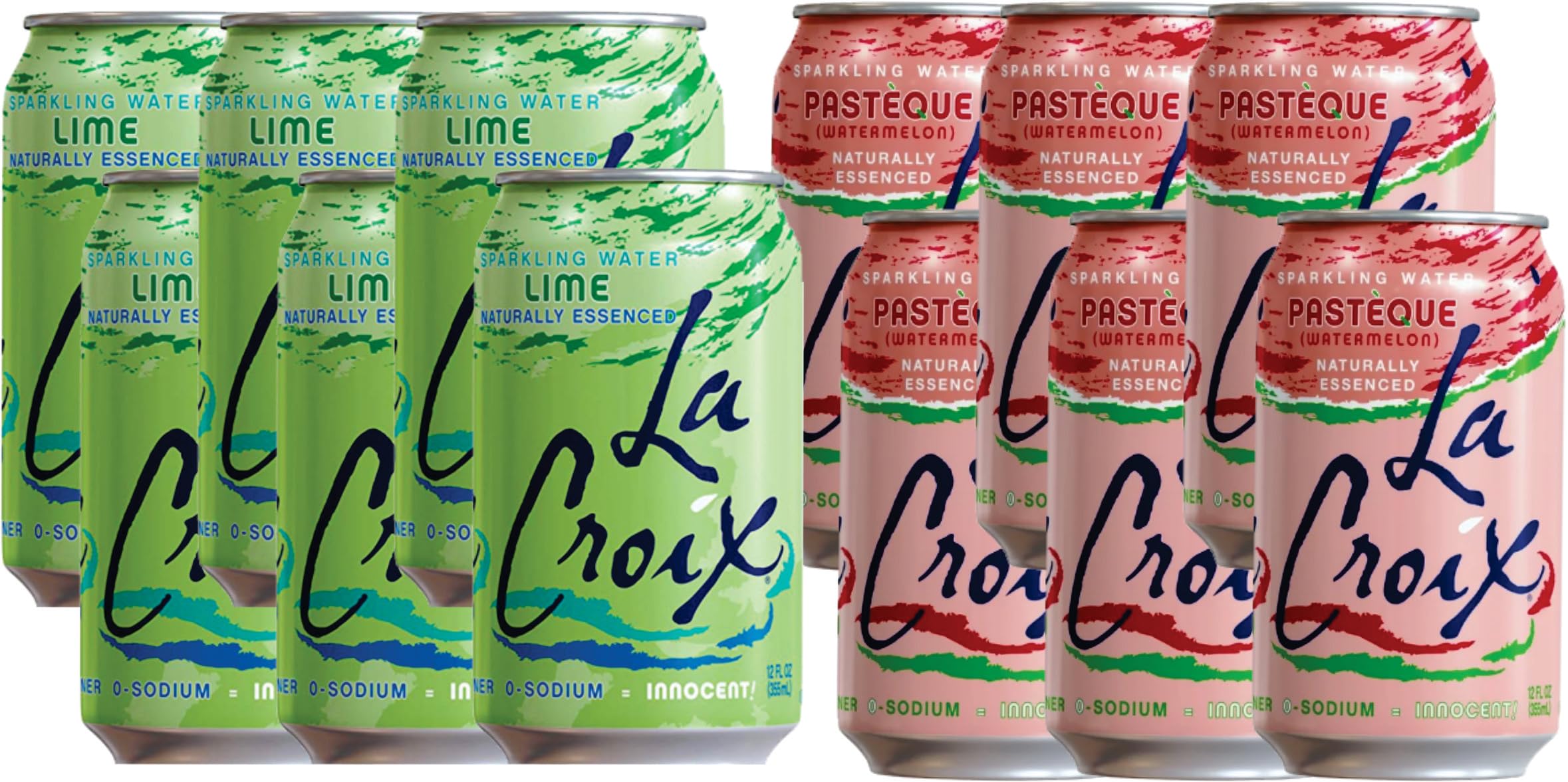 Buy La Croix Sparkling Water, 12 pk. 12fl oz Sparkling Water Cans - 2 Flavors Sparking Water ...