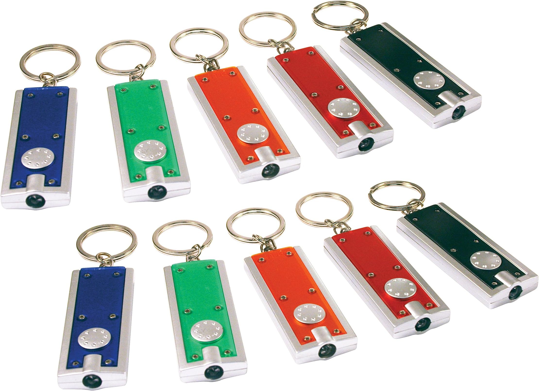 Amazon.com: Buck Light: Powerful LED Keychain Lights, 10 Pack, Assorted ...