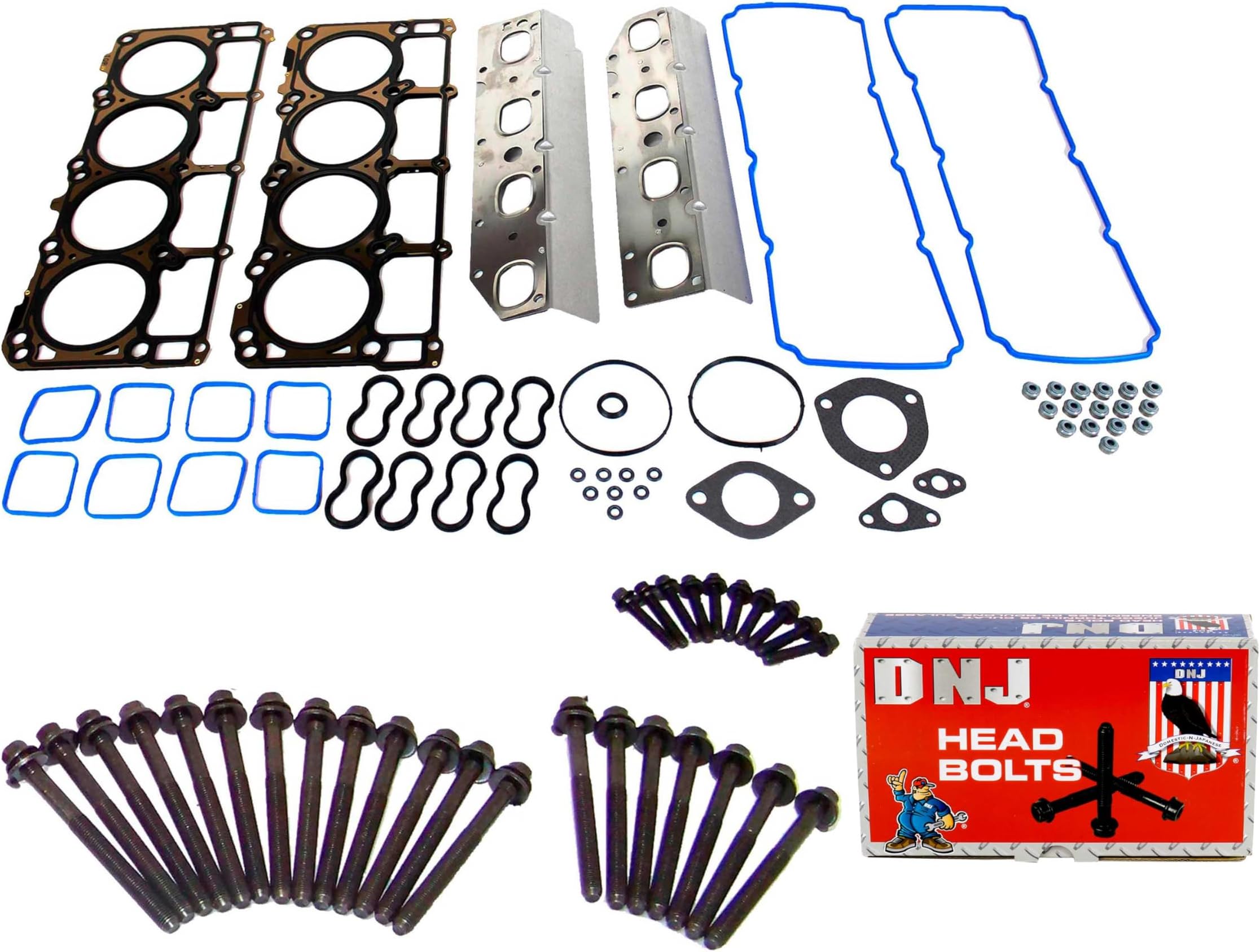 Amazon.com: DNJ HGB1169 Cylinder Head Gasket set with Head Bolt Kit For ...