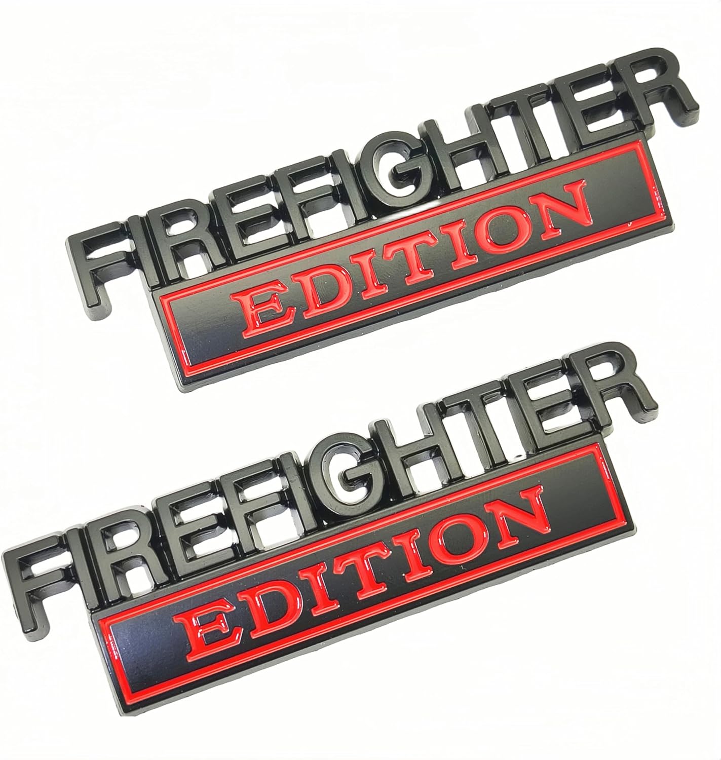 Amazon.com: WULIDE 2Pack Firefighter Edition Emblem, Firefighter ...