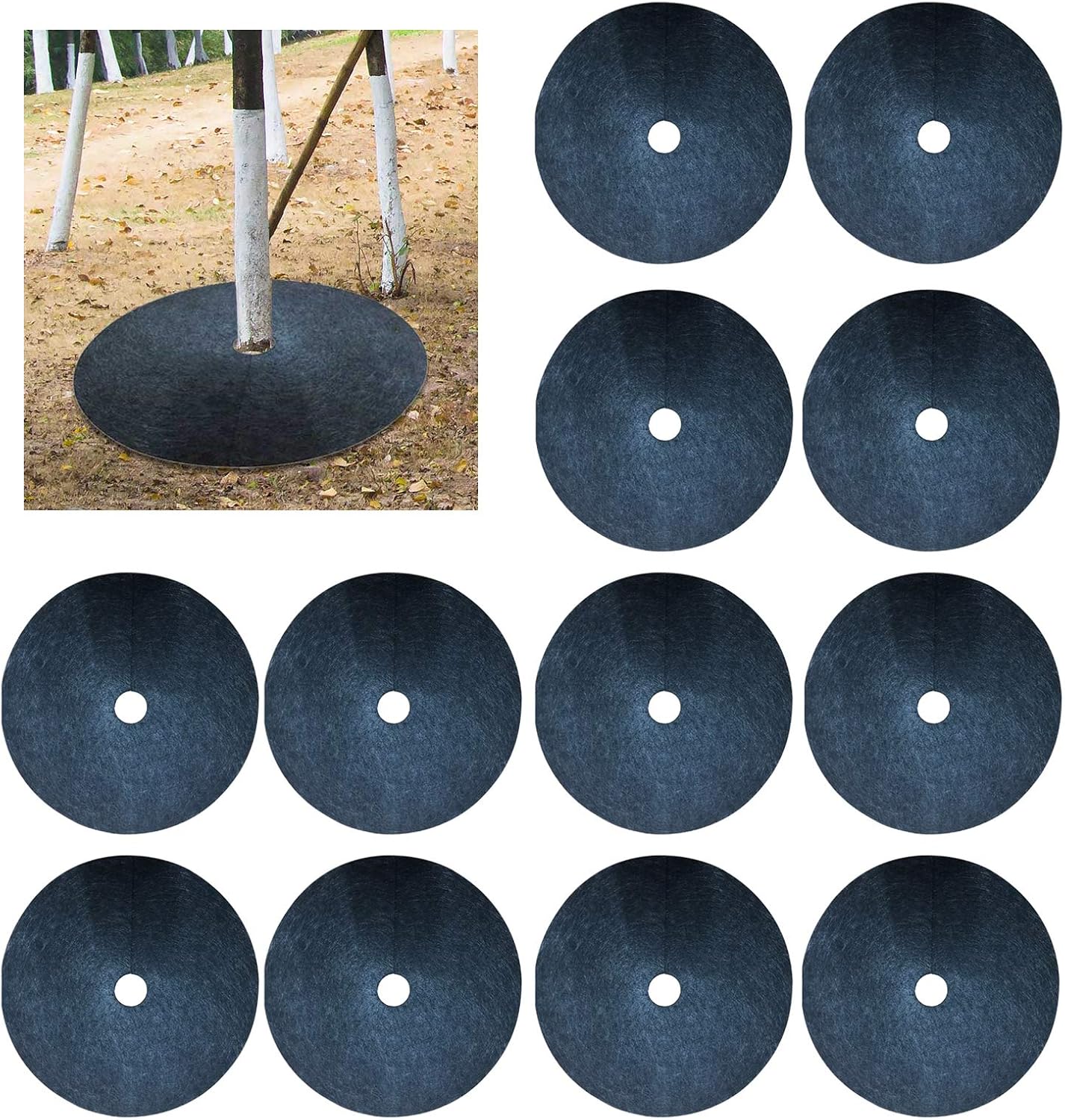 XINdream 36 Pack Tree Ring Landscaping Mat - Weed Nepal | Ubuy