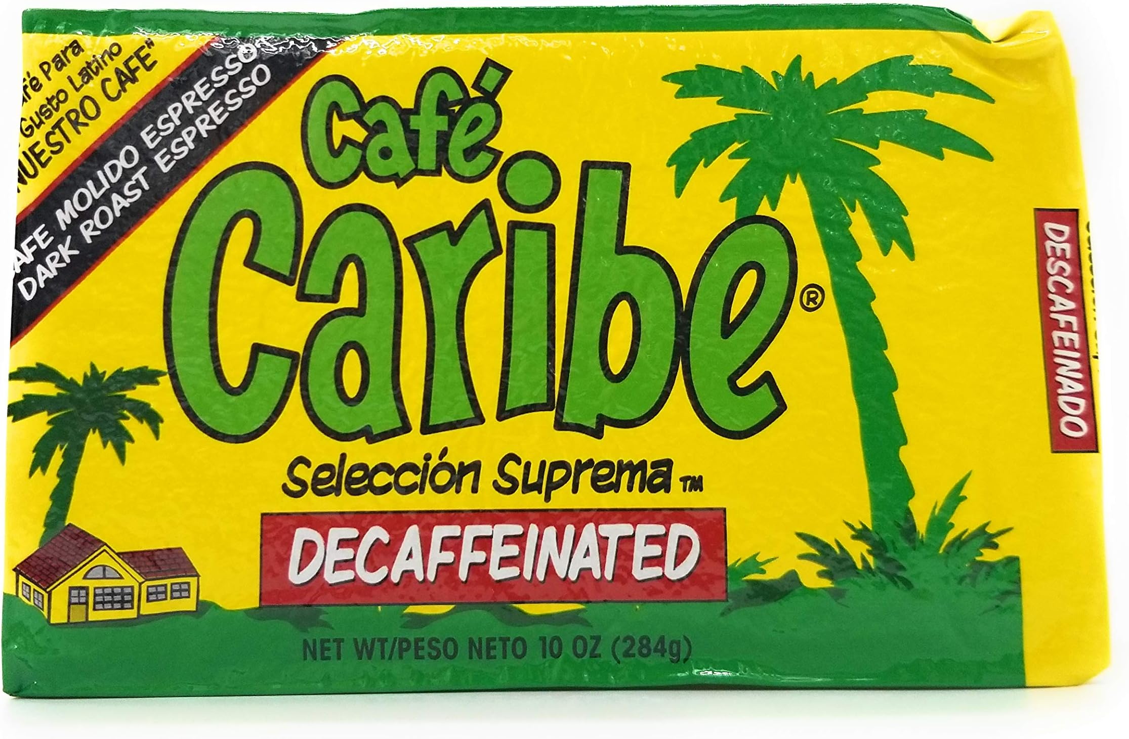 Amazon.com : Cafe Caribe 10 PACK Dark Roast Espresso Coffee 10 x 10 oz ...