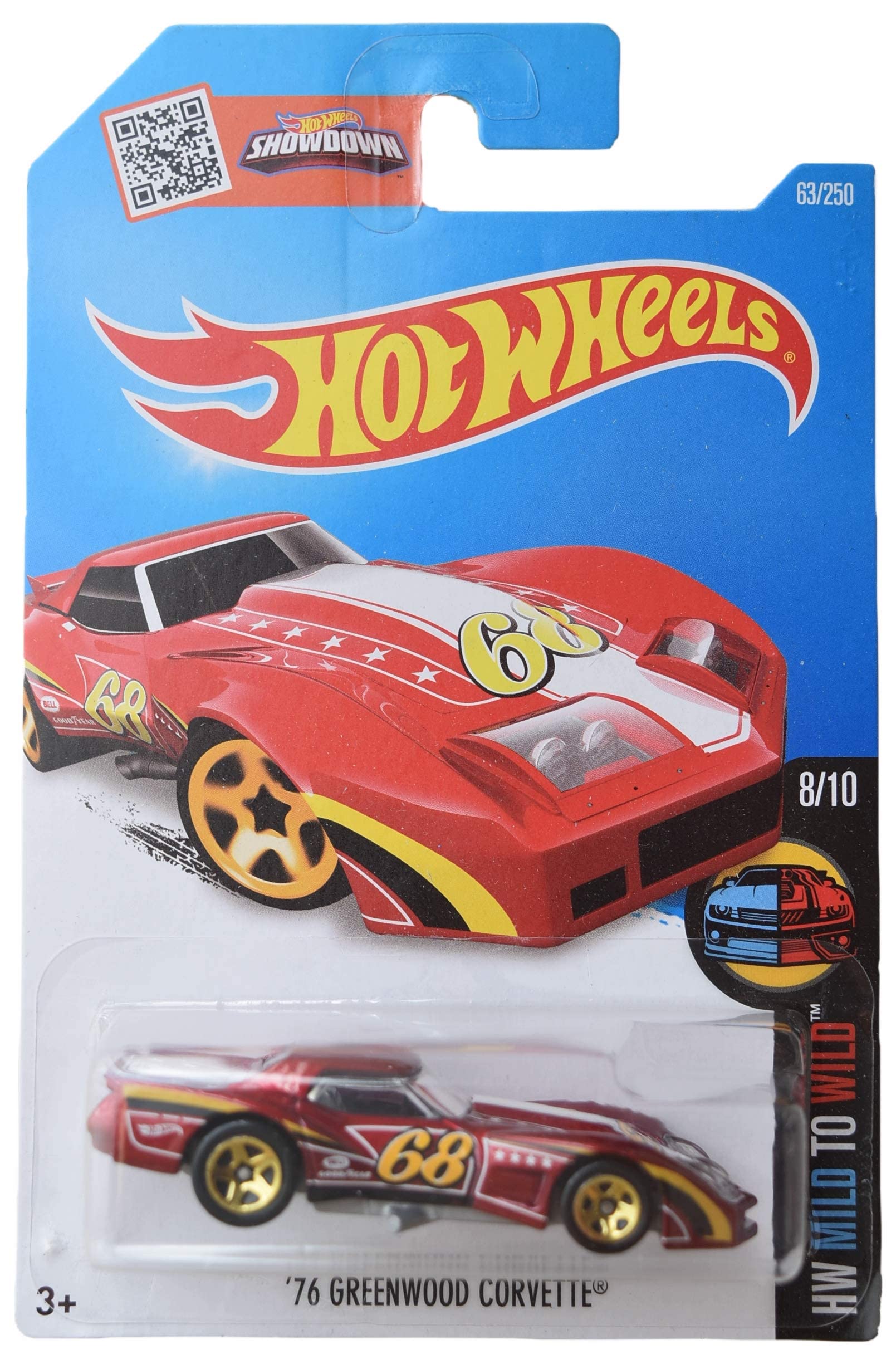 Amazon.com: Hot Wheels '76 Greenwood Corvette : Toys & Games