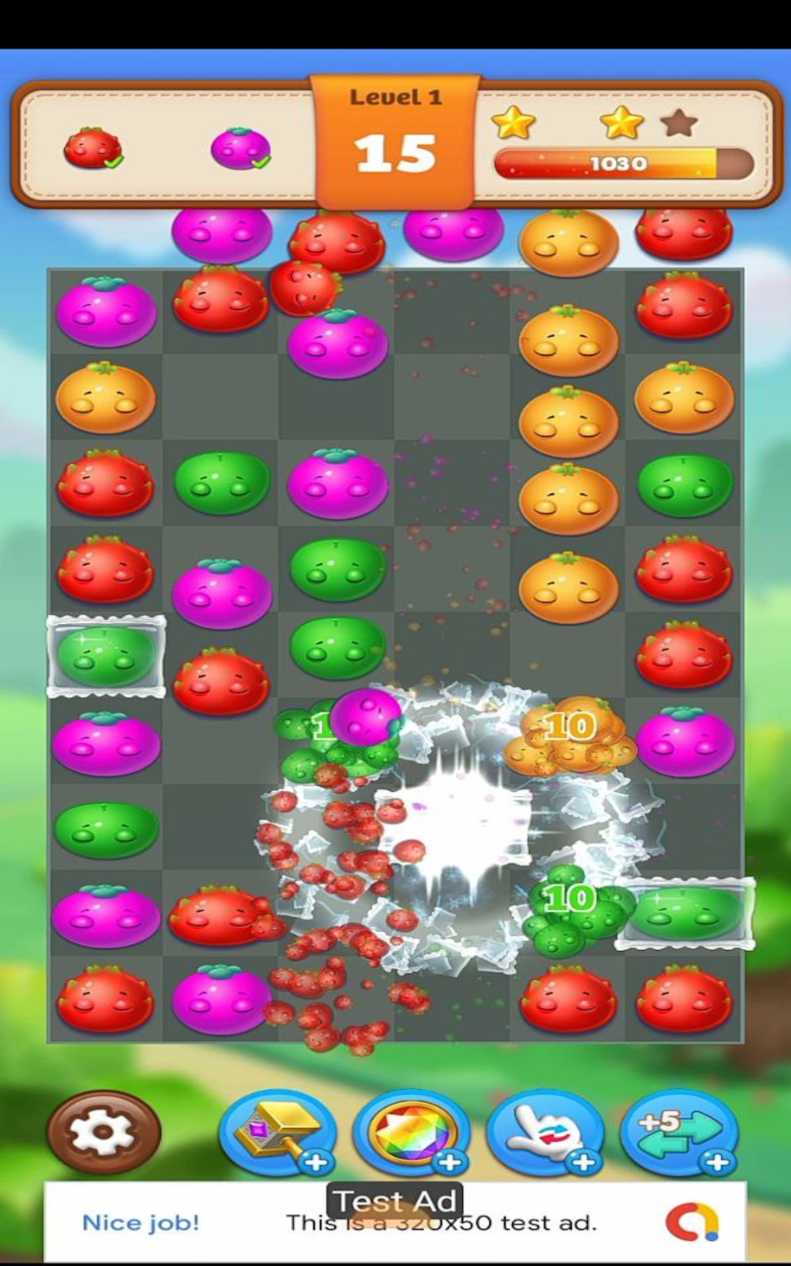 Fruits Garden - Fruits Match 3 - App on Amazon Appstore