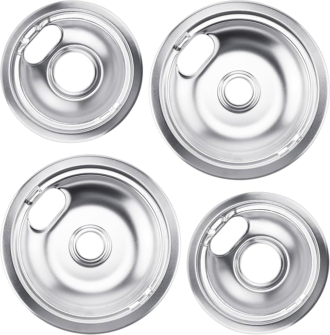 Amazon.com: Pulluty 316048413 and 316048414 Drip Pans For Electric ...