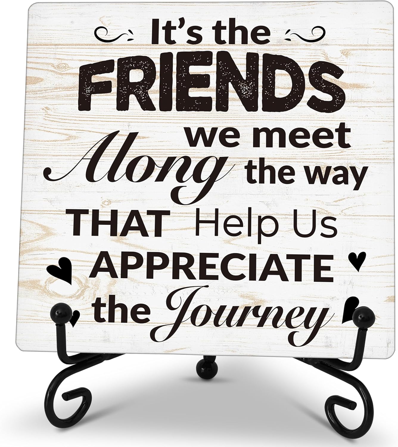 Amazon.com: Friendship Gifts For Women Men, Best Friend Desk Decor, It ...