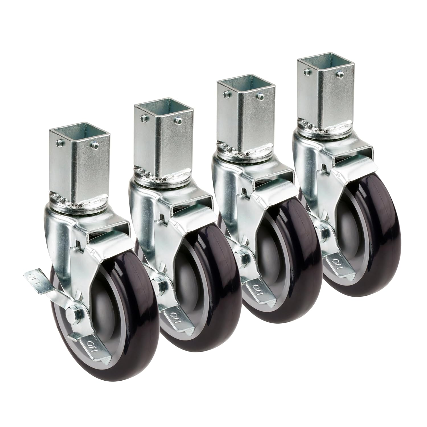 Krowne 28-174S Krowne 1-1/4" Square Post Shelving Caster, Locking ...