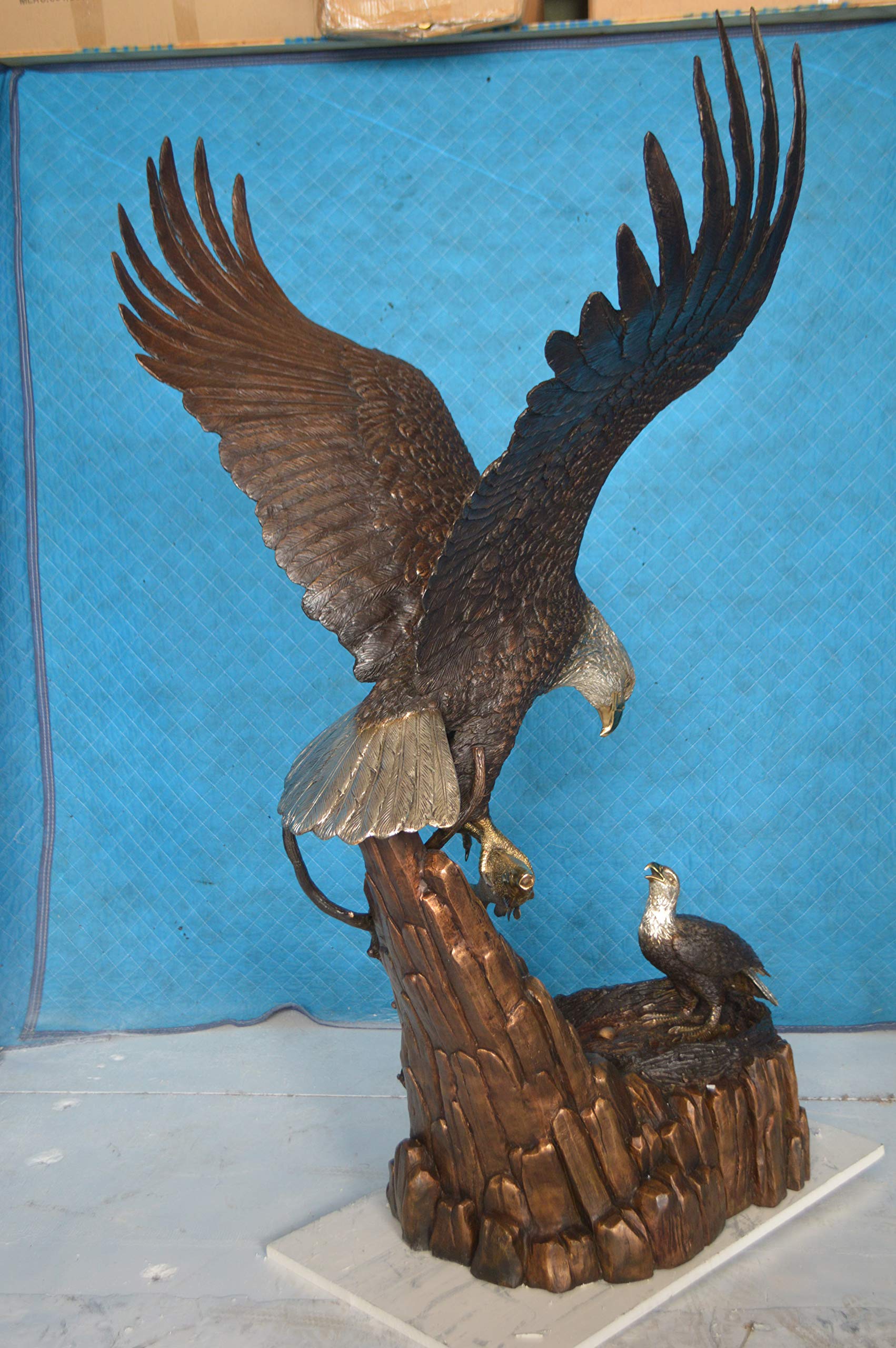 Bronze Outdoor Eagles