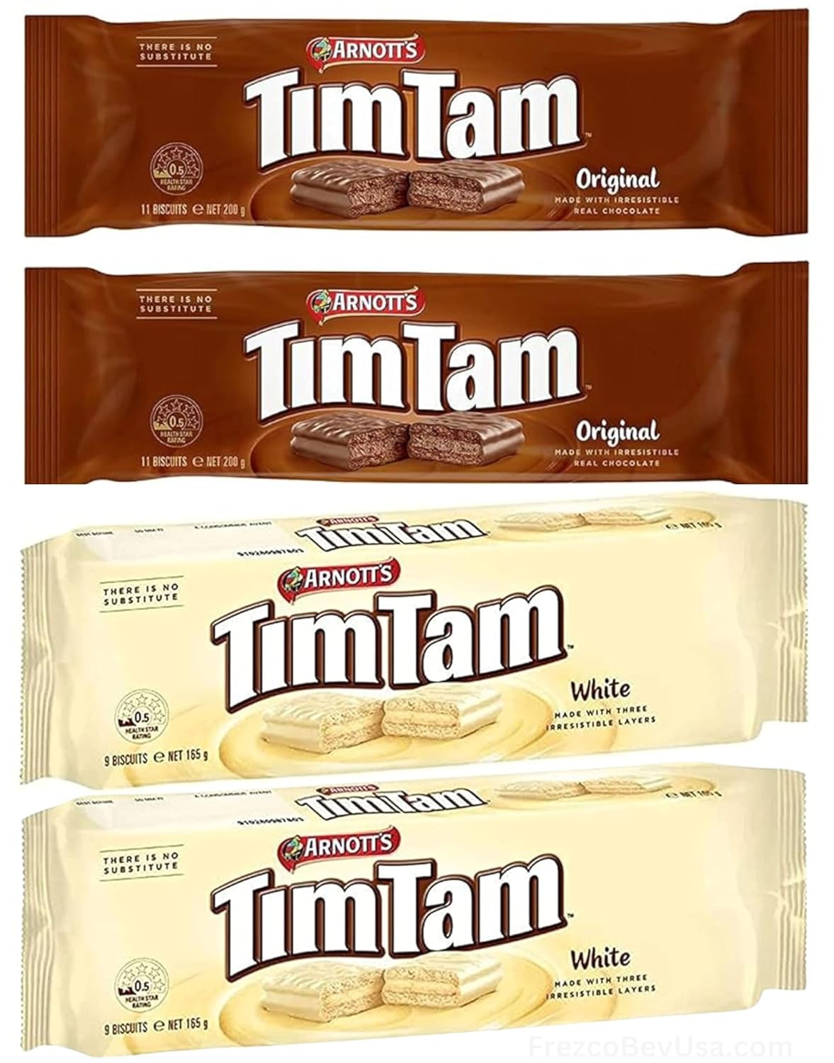 Amazon.com: ARNOTT'S Family Favourites Tim Tam Original, Tim Tam White ...