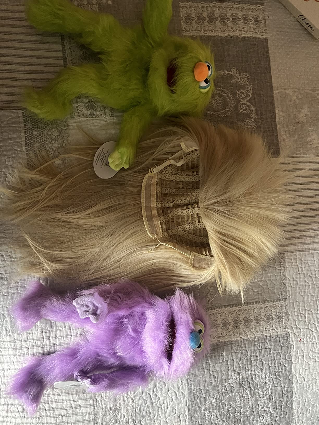 Green Monster, Hand Puppet, by Silly Puppets, 35cm : Amazon.co.uk: Toys ...