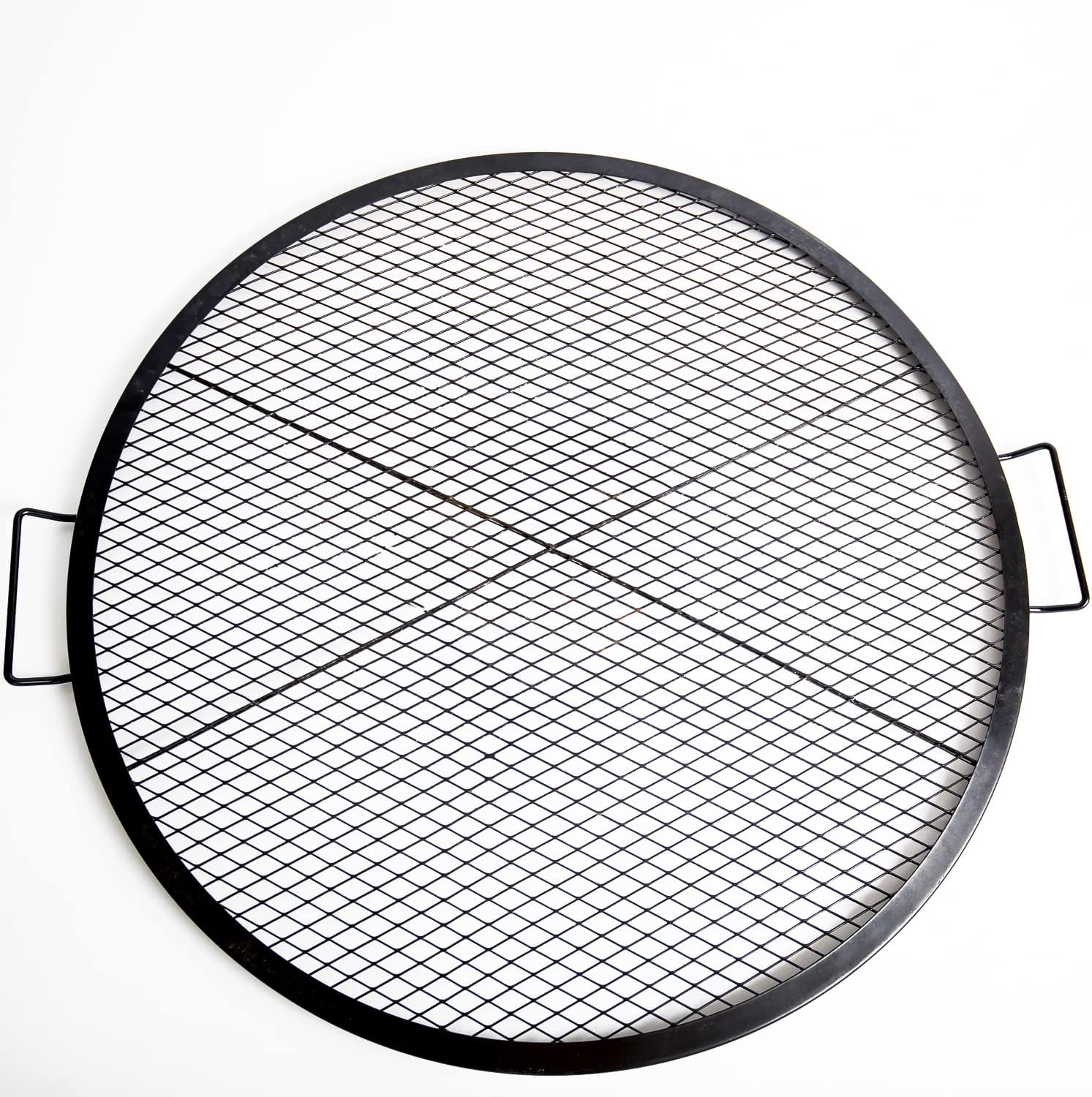 Amazon.com: Heavy Duty Round Fire Pit Grill Cooking Grate - 36-Inch ...