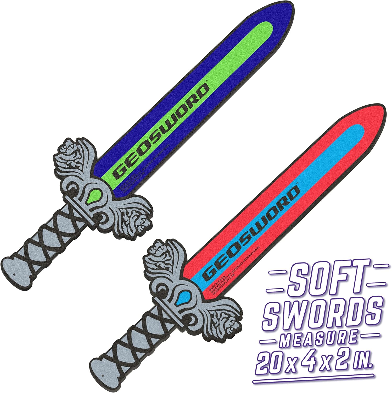 Geospace GeoSword Soft & Safe Dueling Sword with LED Lights & Movement ...