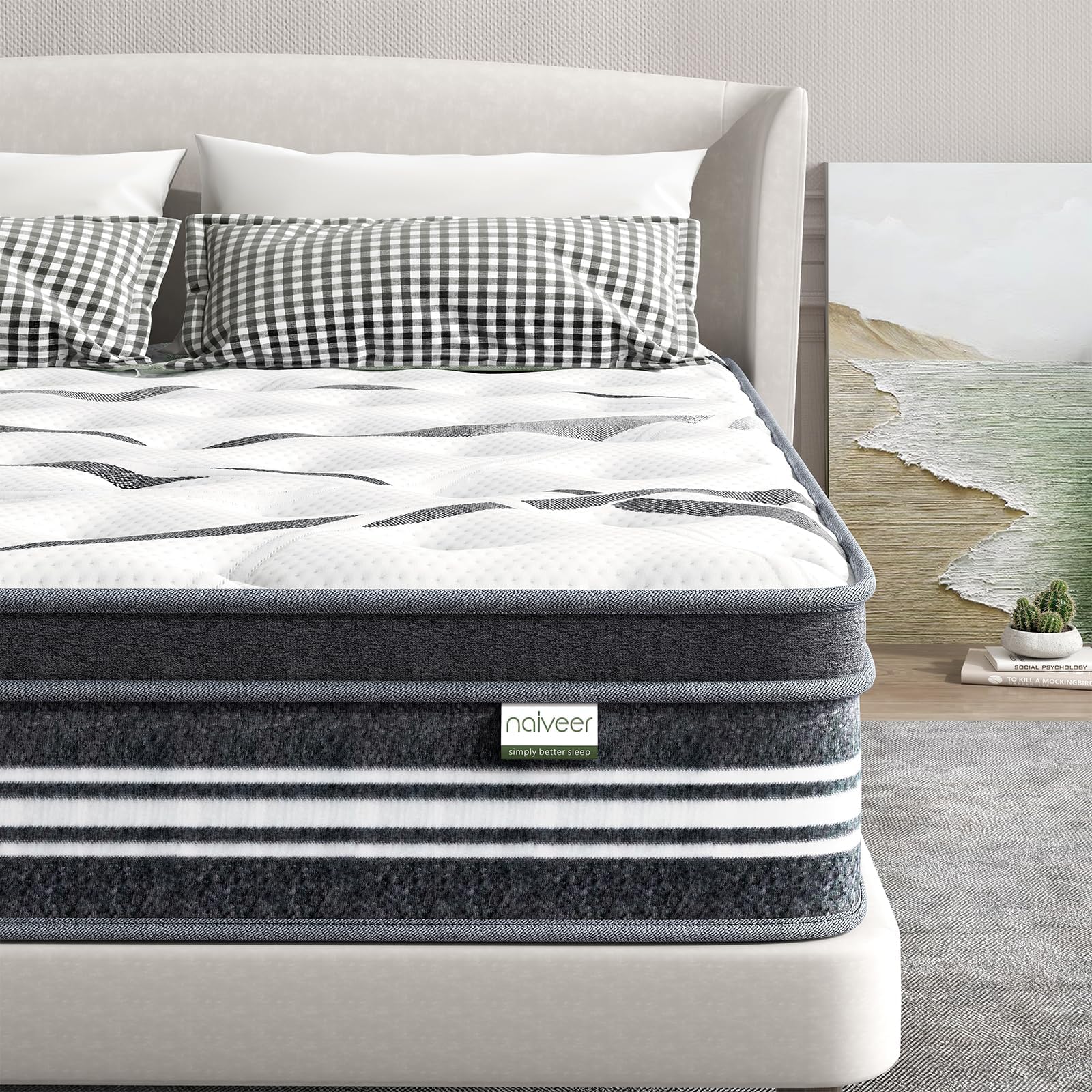 Amazon.com: sofree bedding Full Size Mattress, 10 Inch Memory Foam ...