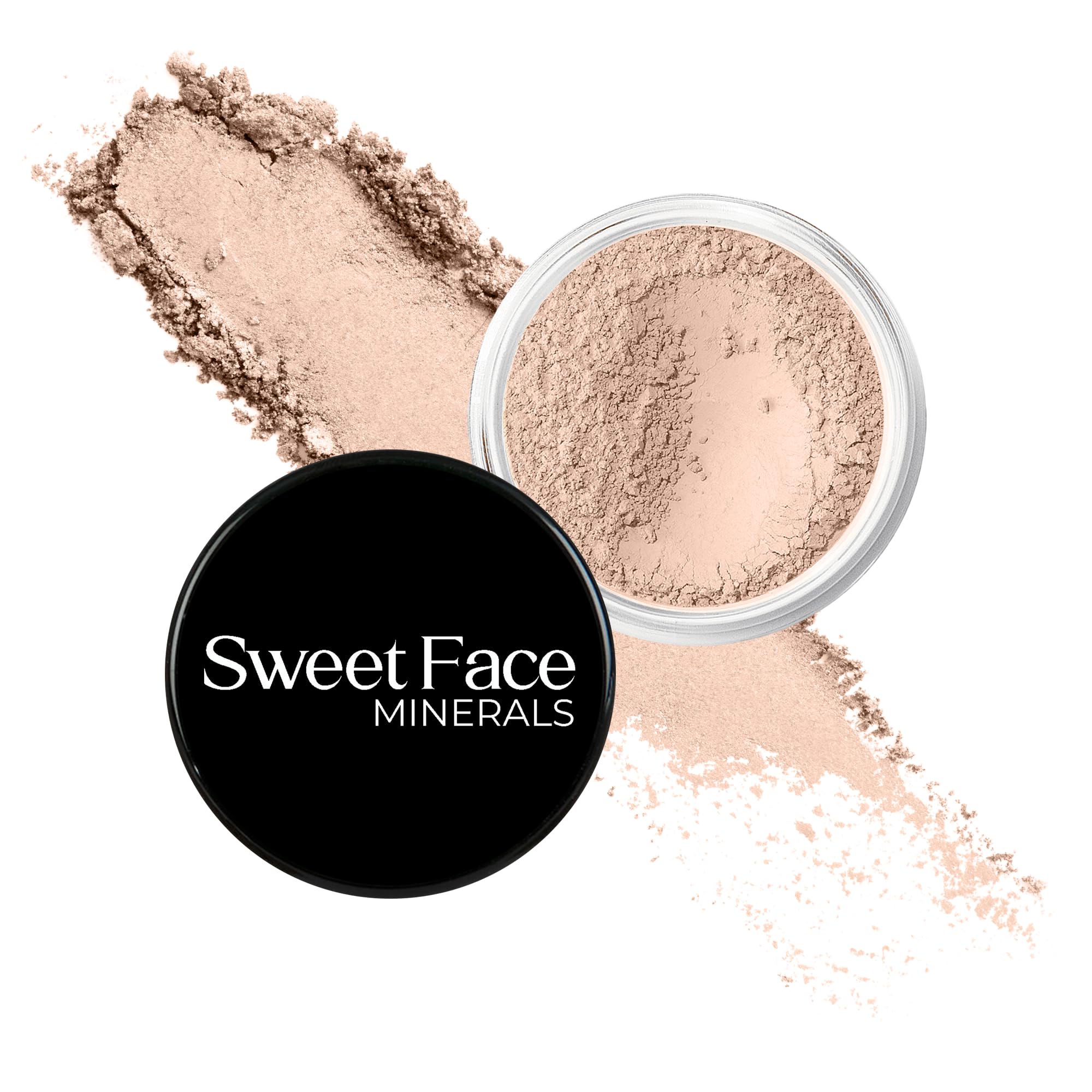 Amazon.com : Sweet Face Minerals (Light Shade) (5gm Jar) FOUNDATION ...