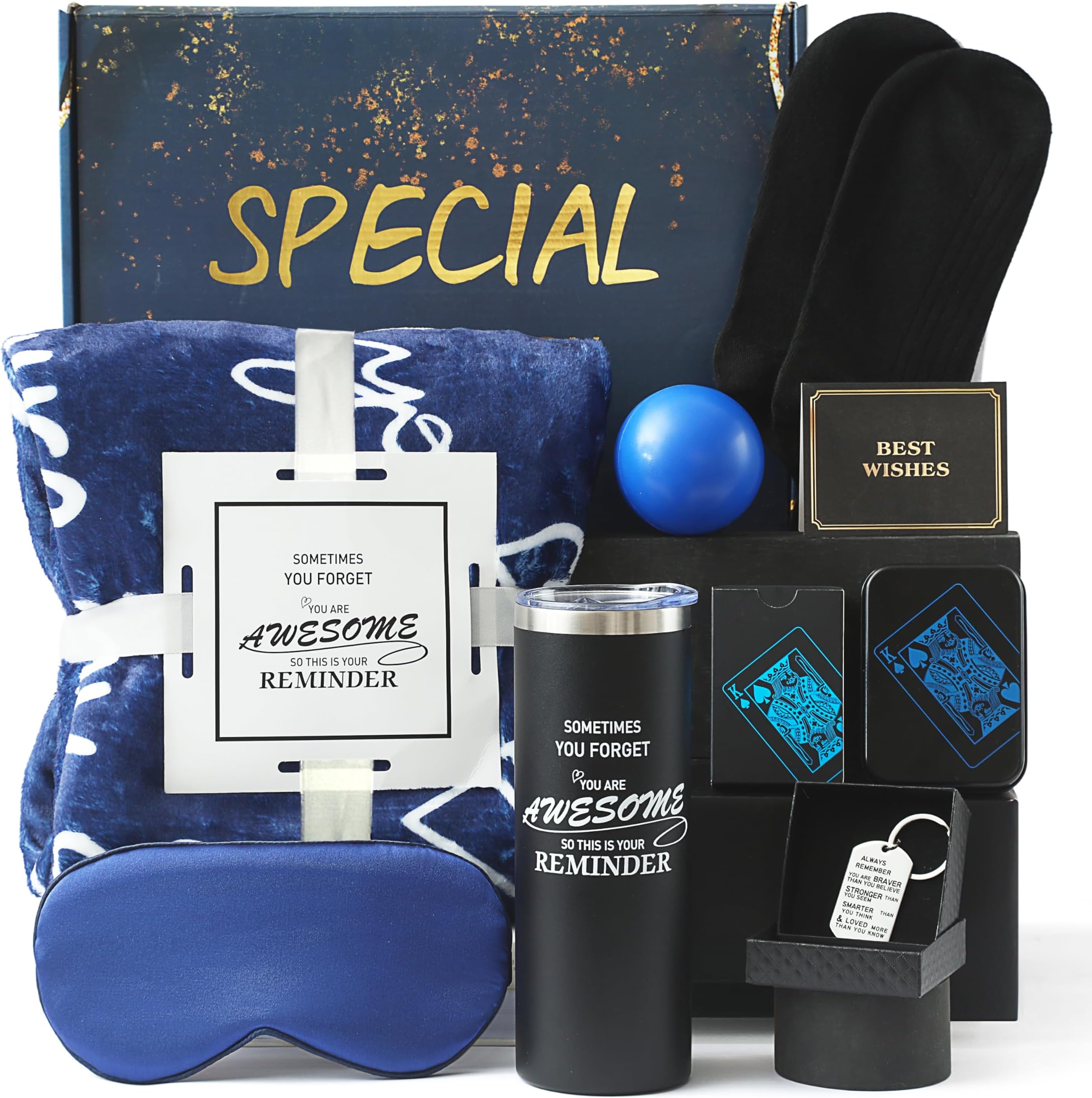 Amazon.com: mankayoo Get Well Soon Gift Basket men, Care Package For ...