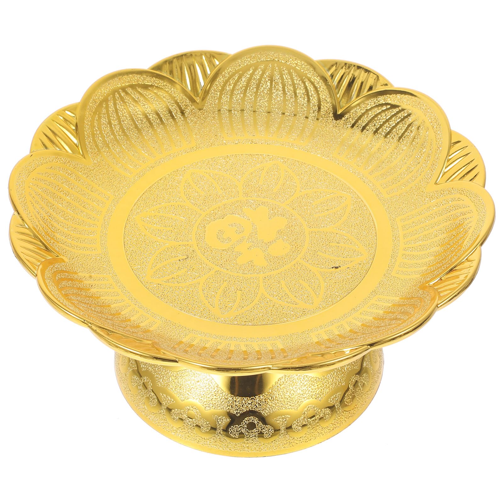Amazon.com: Alipis Buddhist Plate Temple Offering Bowls 7 Inch Fruit ...