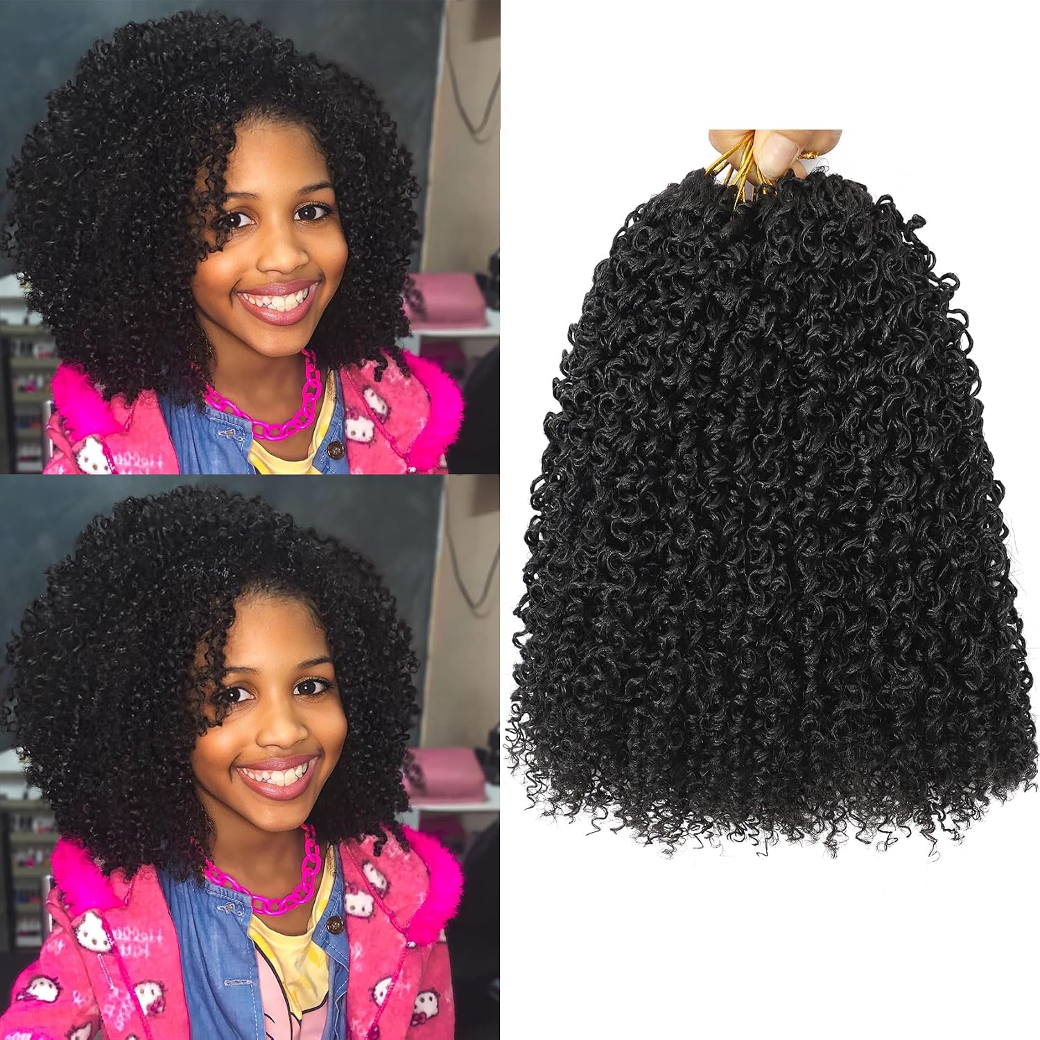 Amazon.com : Yanky Twist Crochet Hair Pre Looped Senegalese Twist ...