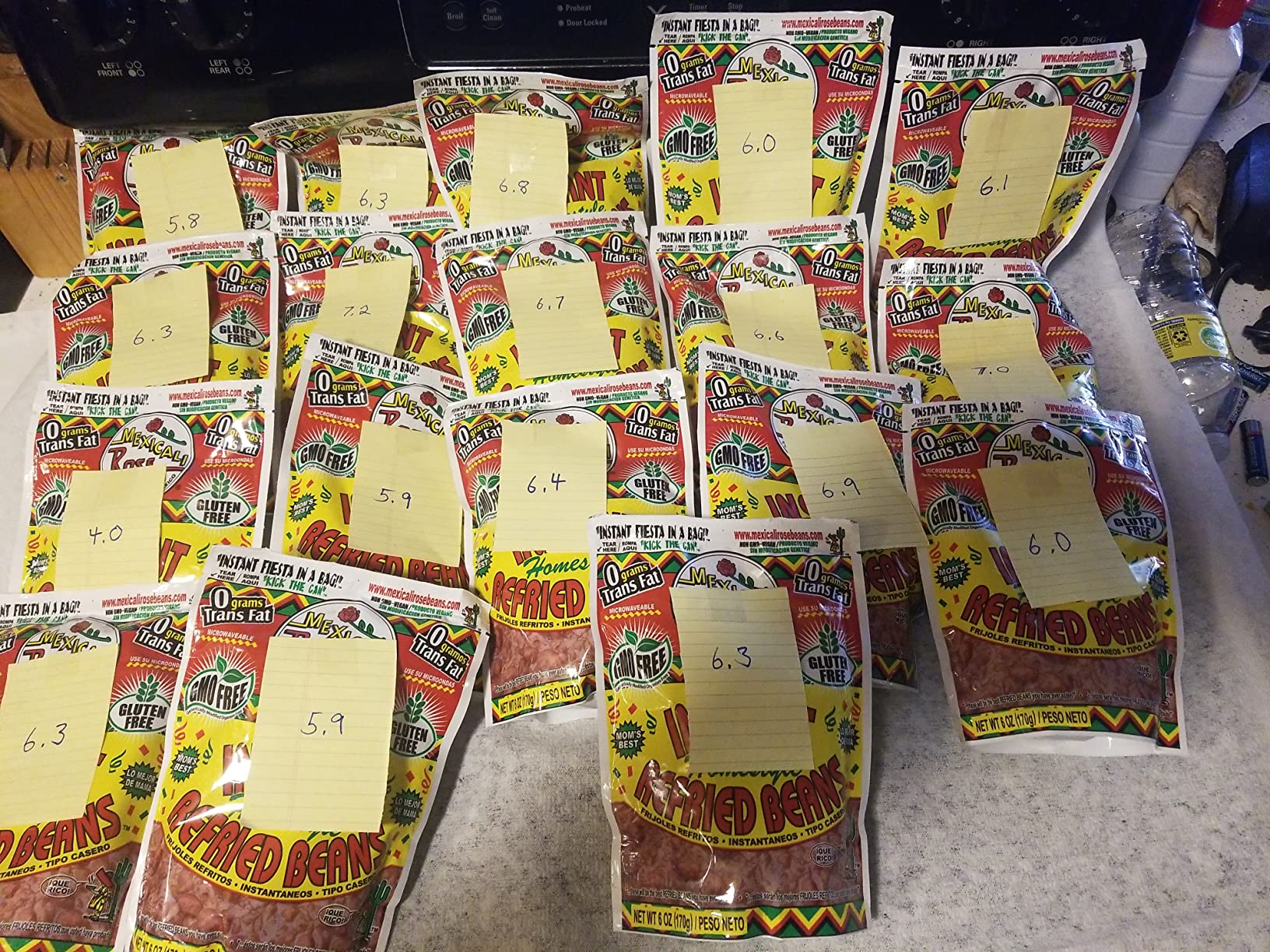 Amazon.com : Mexicali Rose Instant Mexican Homestyle Refried Beans 6oz ...