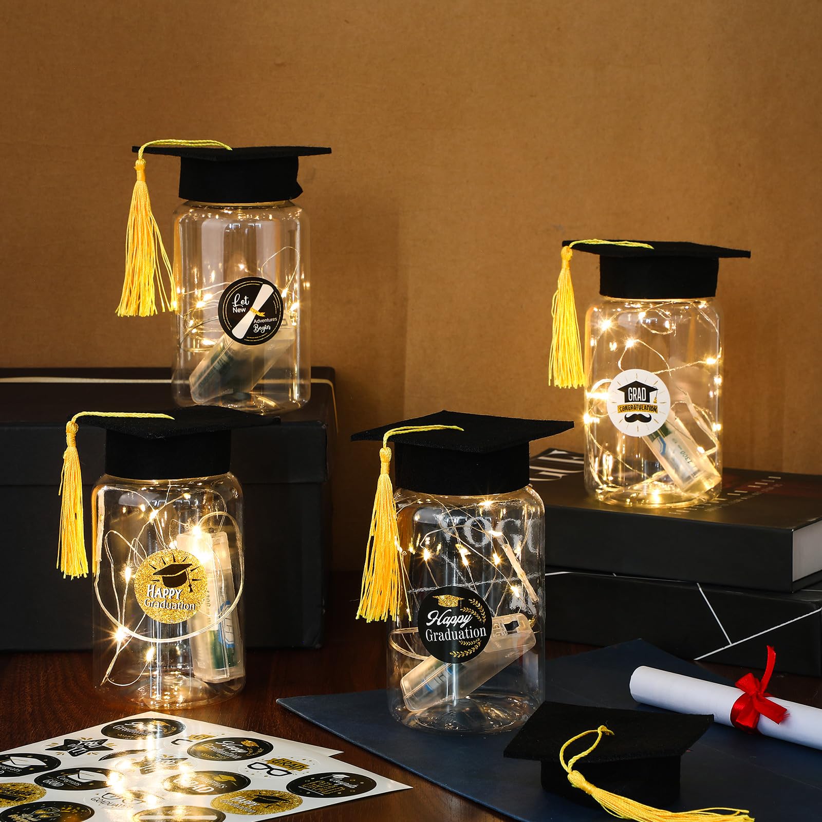 Graduation Centerpieces With Lights