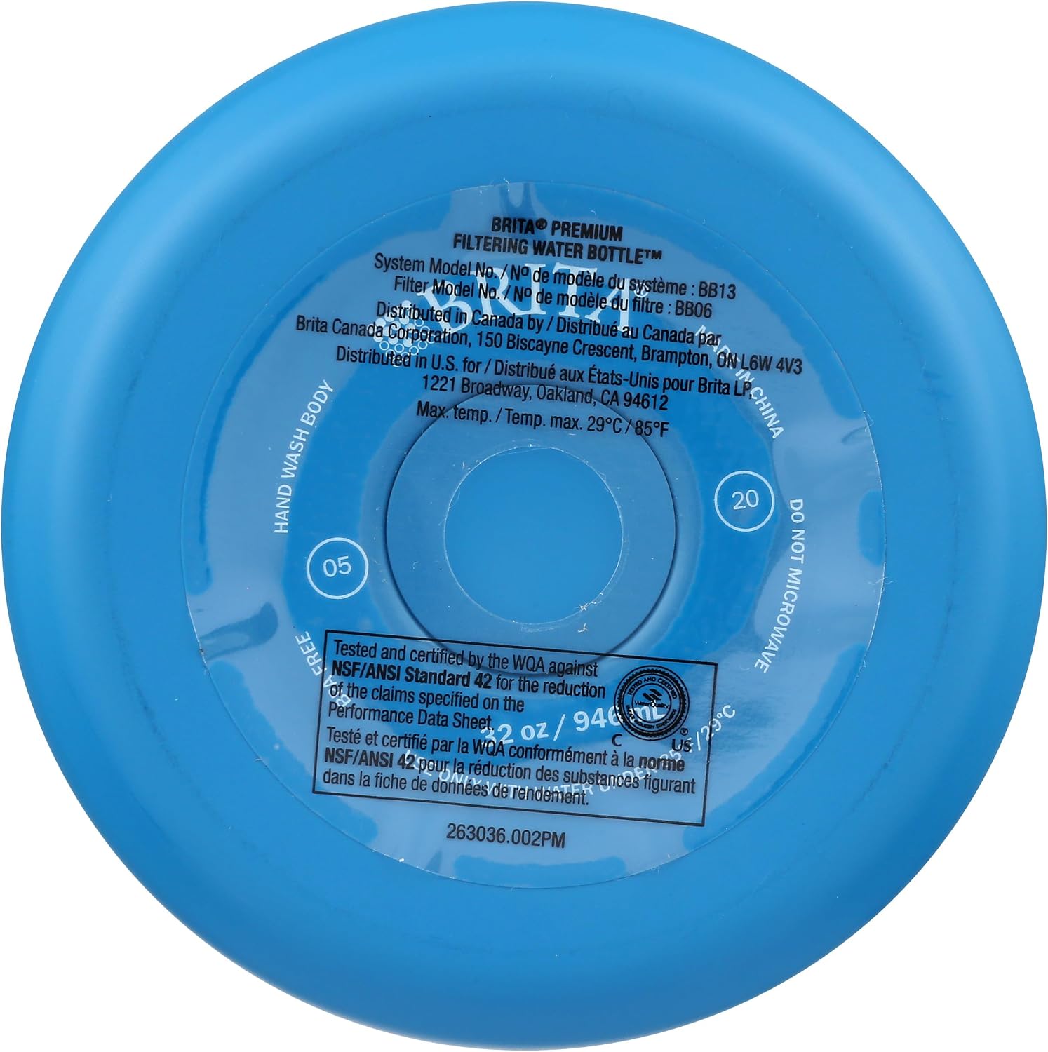 Brita Marina – Botella filtrante, 1 EA – Yaxa Colombia