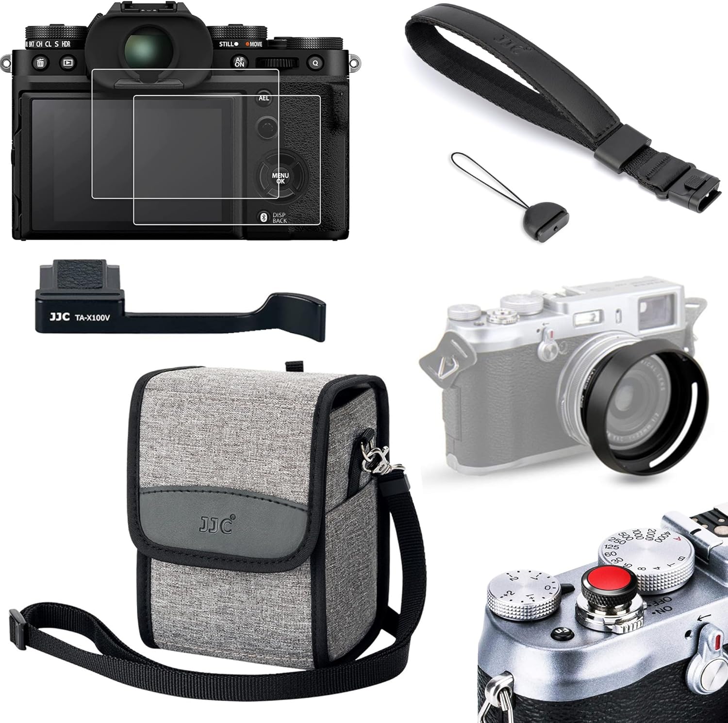 Amazon.com : 6in1 Accessories Kit for Fujifilm X100VI X100V Cameras ...