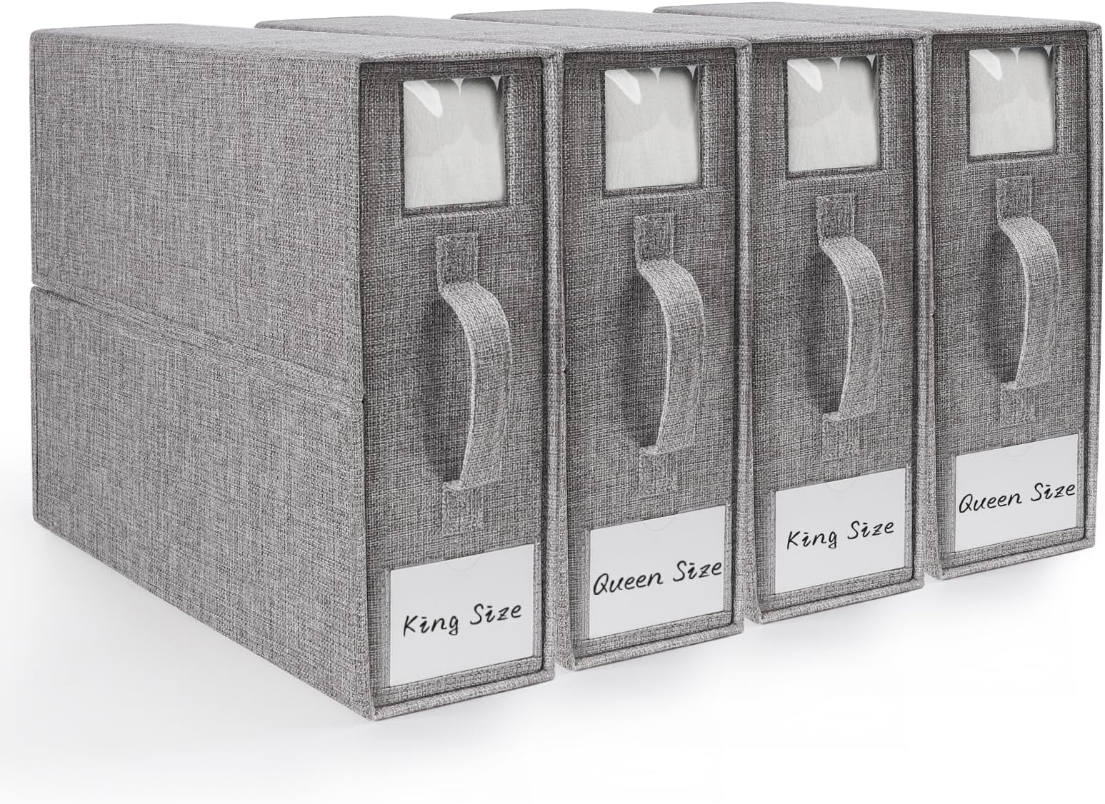 Amazon.com: Finneya Bed Sheet Organizers - 4 Pack (Queen or King Size ...