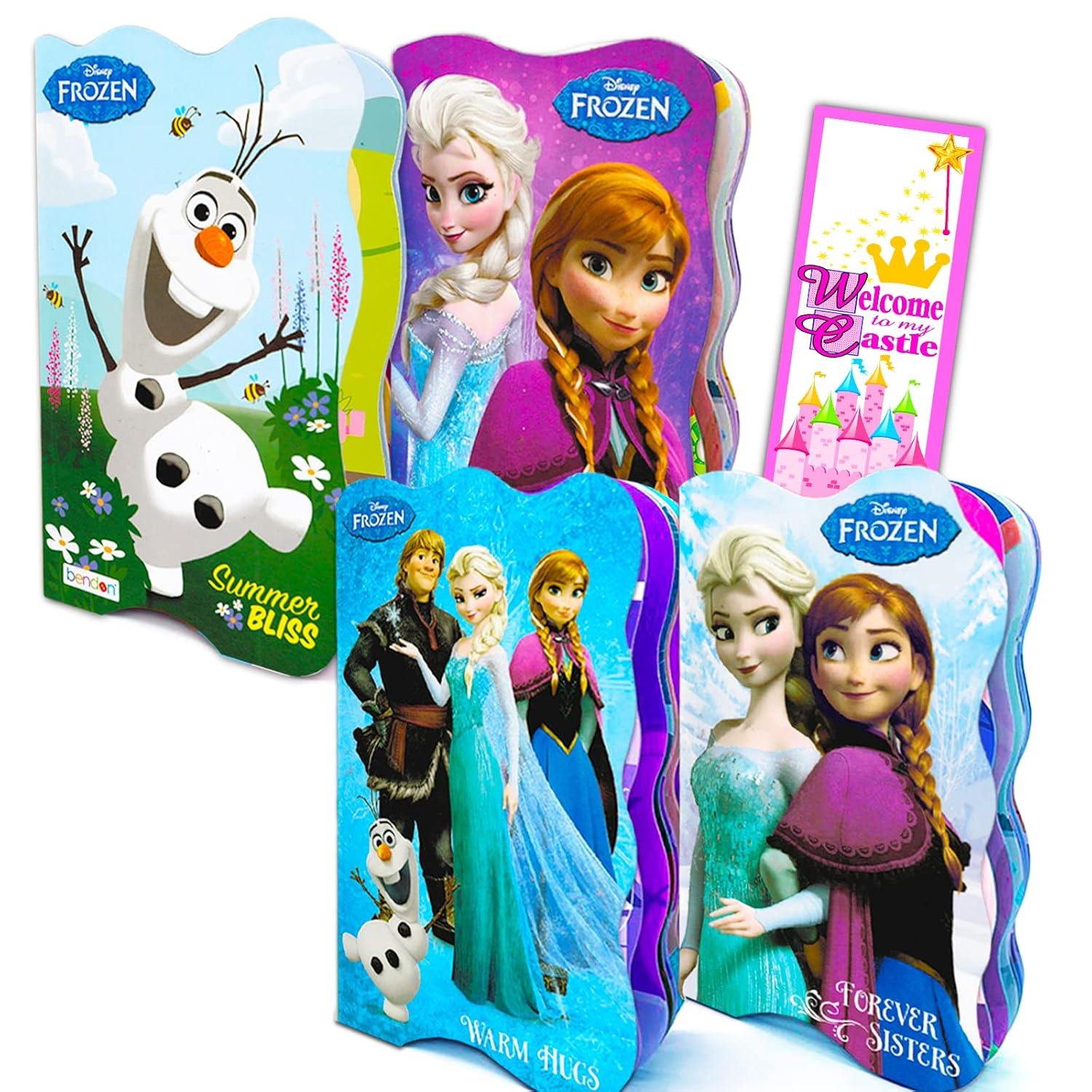Disney Frozen Board Books for Kids Girls Toddlers (Bundle Set of 4 ...