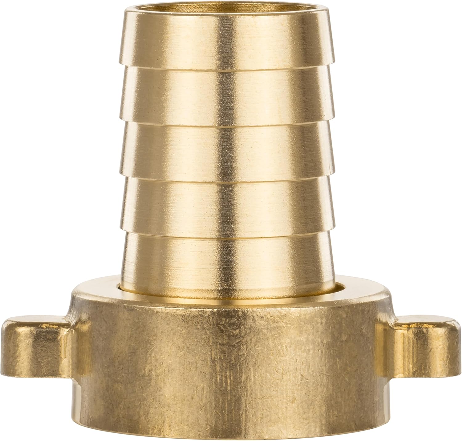 Poppstar Schlauchverbinder 3/4 Zoll Messing (inkl. Überwurfmutter mit Flachdichtung ...