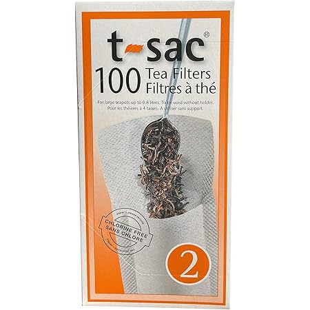 Amazon.com: T-Sac Tea Filter Bags, Disposable Tea Infuser, Number 1 ...