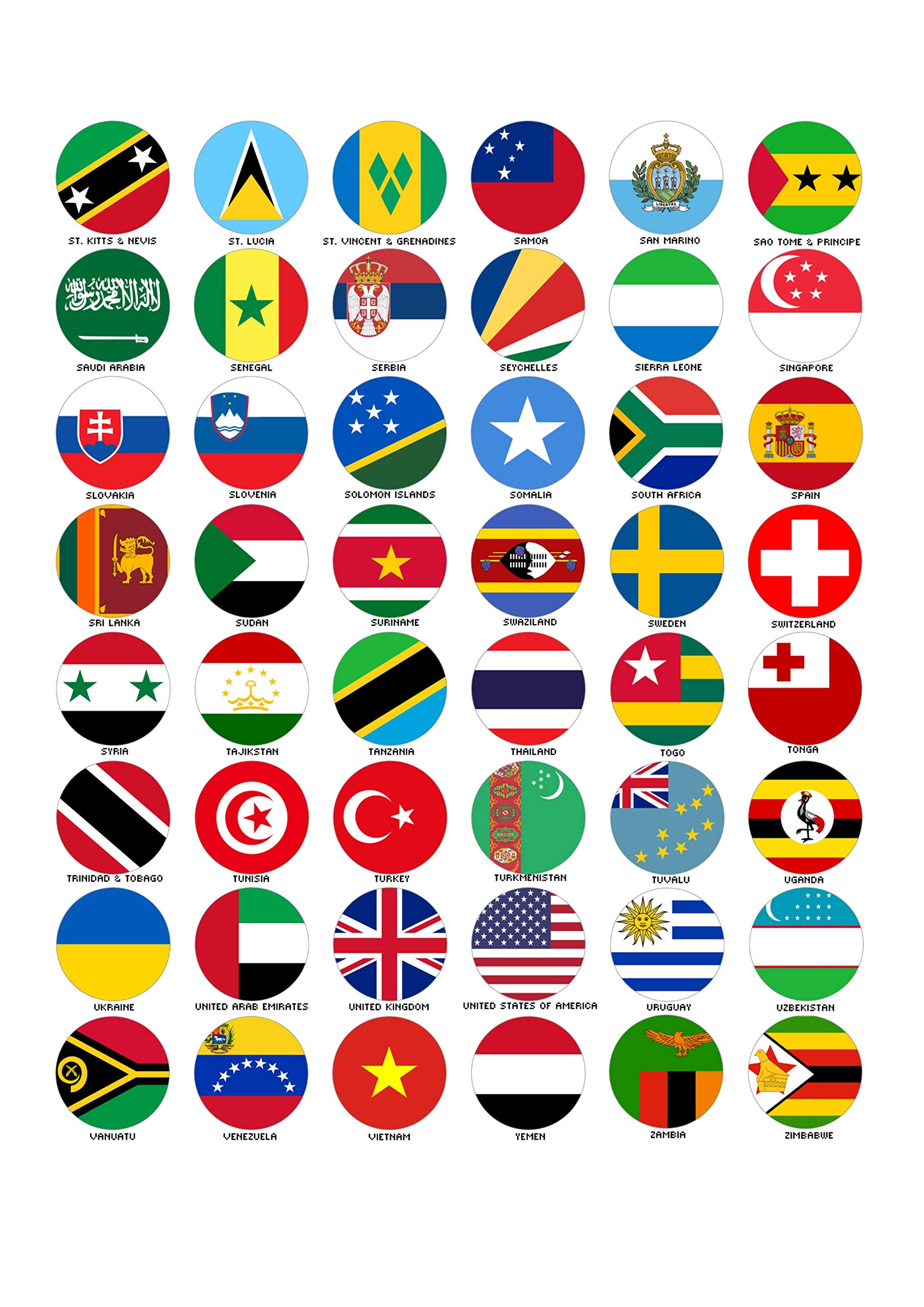Eurovision Cake Flags 48 X European Flag Rice Paper Cupcake Cake ...