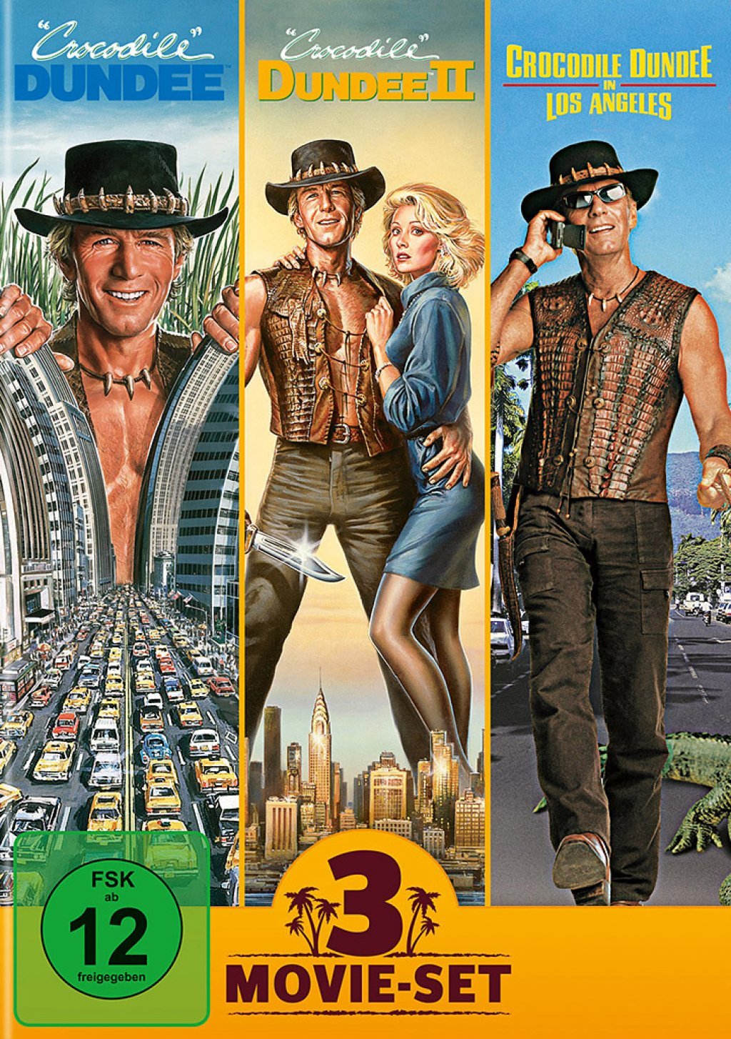 Crocodile Dundee 1-3 - 3 Movie Set [3 DVDs]: Amazon.de: DVD & Blu-ray