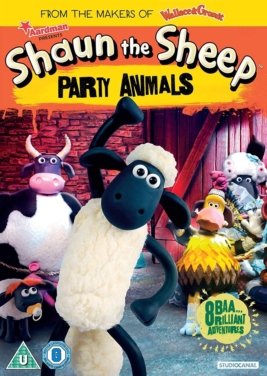Shaun The Sheep - Party Animals [DVD] [2018]: Amazon.co.uk: DVD & Blu-ray