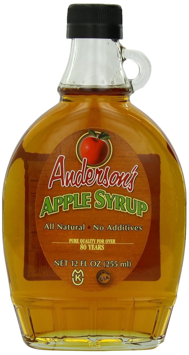 Amazon.com : Anderson's Apple Syrup 12oz : Dessert Flavoring Syrups ...