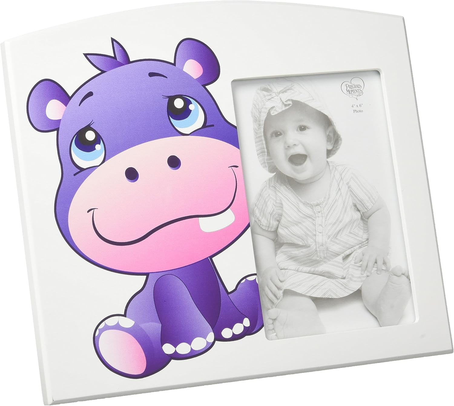 Amazon.com: Precious Moments Precious Paws Hippo 4 X 6 Photo Frame ...