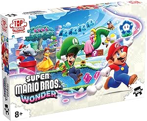 Amazon.com: Winning Moves Super Mario Wonder Puzzle - 500 Piece Puzzle ...
