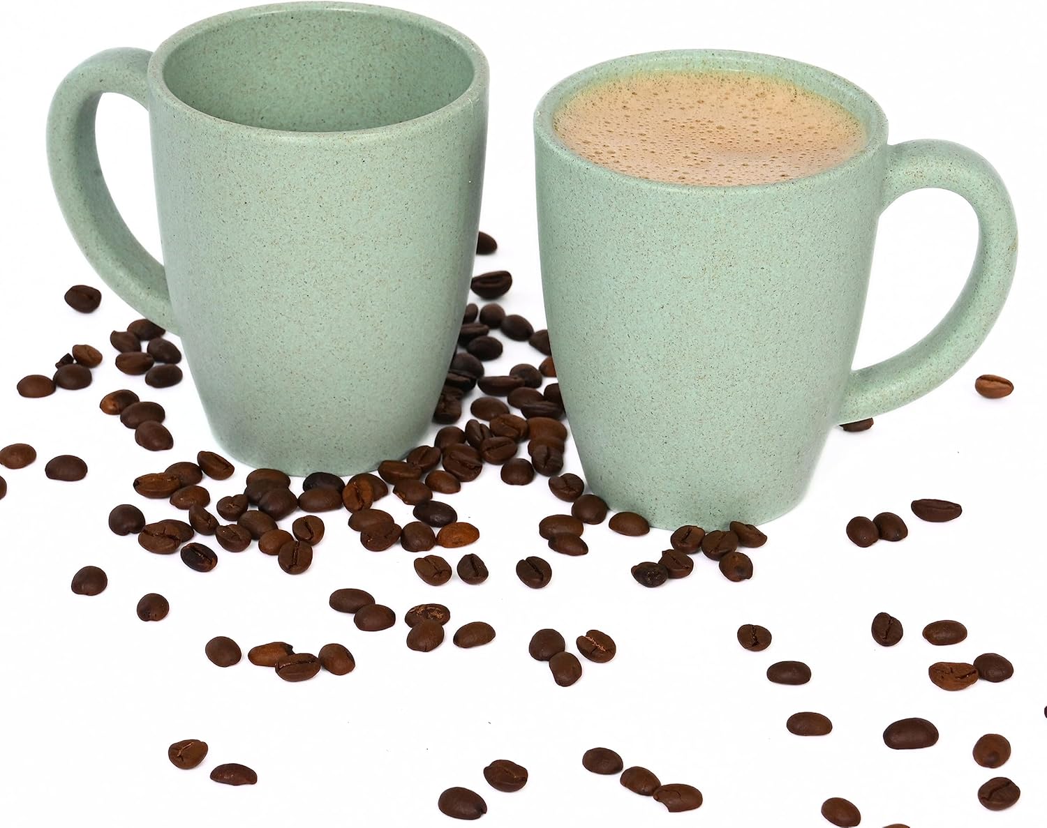 Amazon.com | Eha Set of 2 Earth-Friendly Classic Coffee Mug | 10 oz ...