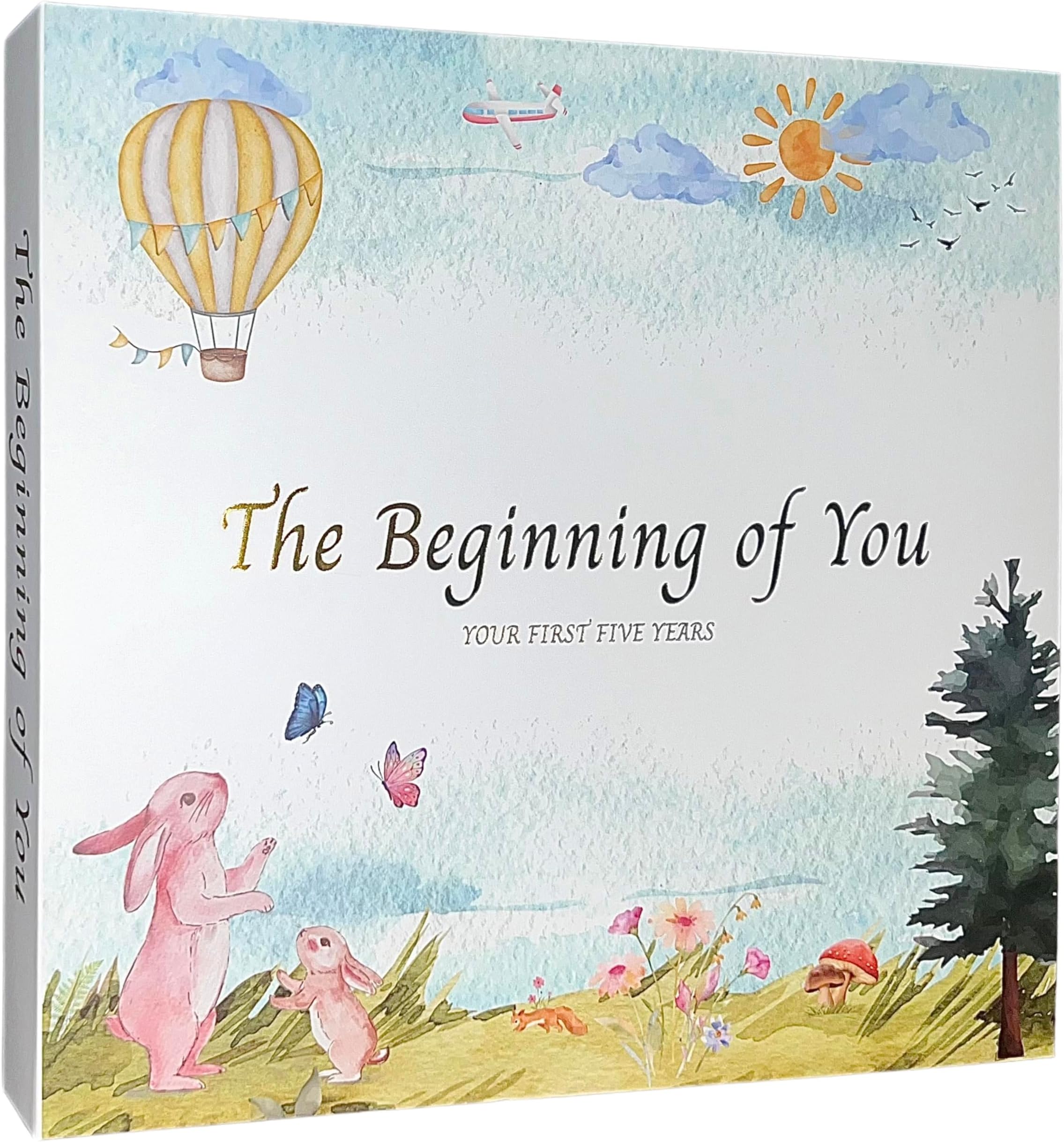 Amazon.com: Keepsake Memory Book for Baby Boy or Girl Timeless First 5 ...