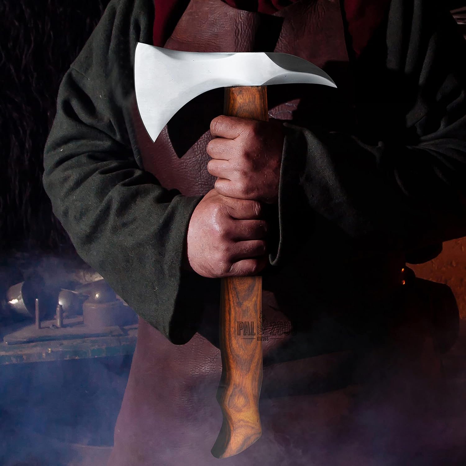 Custom Handmade Stainless Steel Axe with Solid Wood Handle in Nepal at ...