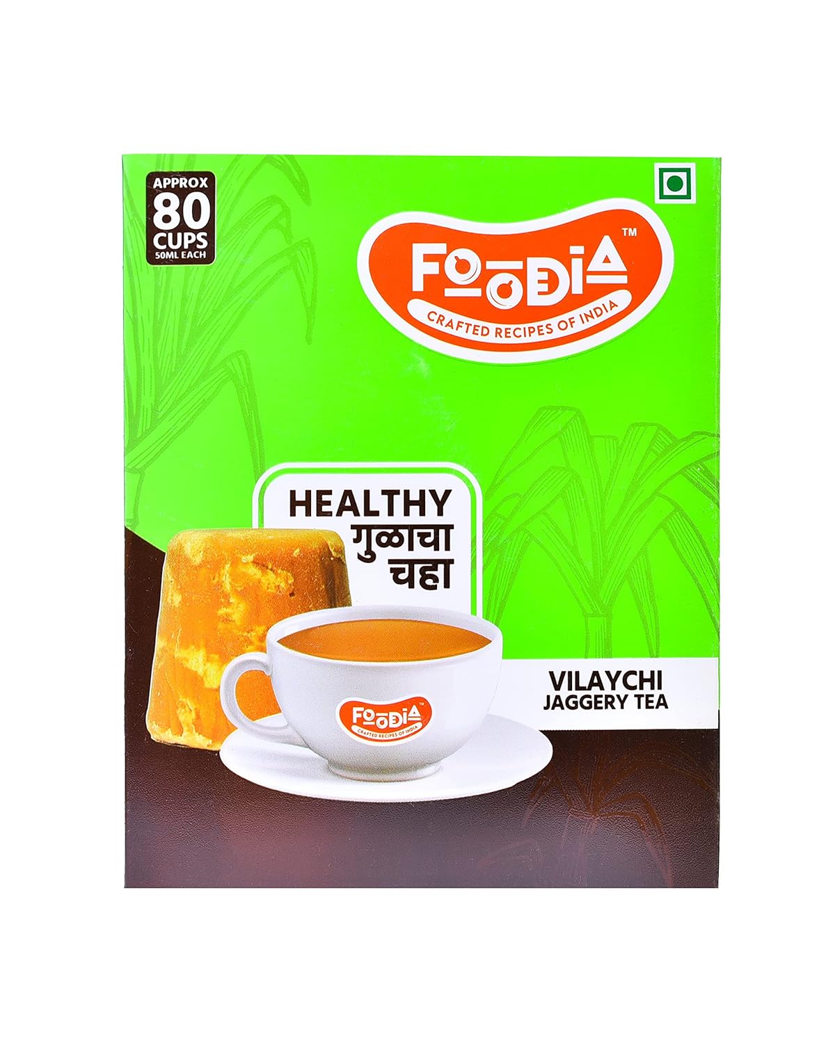 Foodia Jaggery Vilaychi Tea Box (440 gm) : Amazon.in: Grocery & Gourmet Foods