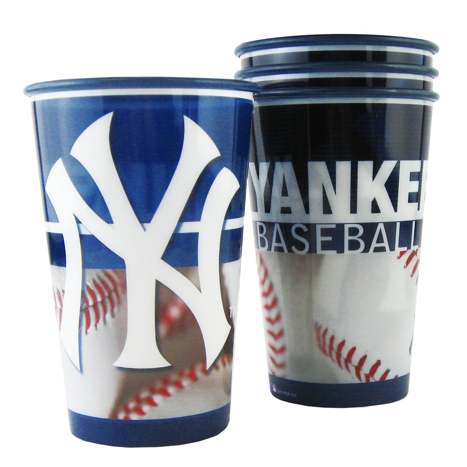 Buy MLB York Yankees Souvenir Cups (4-Pack), 20-Ounce Online at Low ...