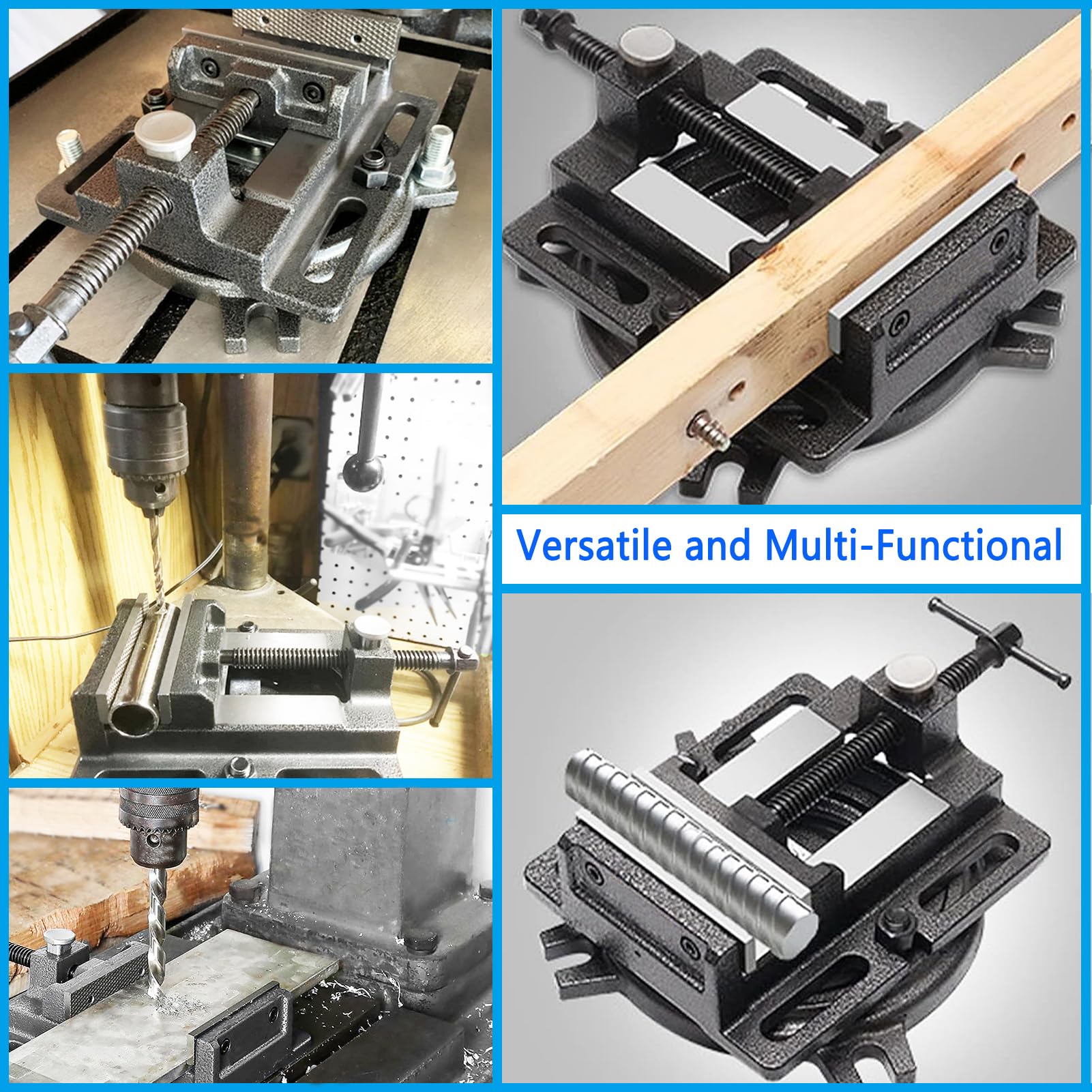 MYTEC 4.2" Quick Release Workbench Industrial Vise Clamp, Portable ...