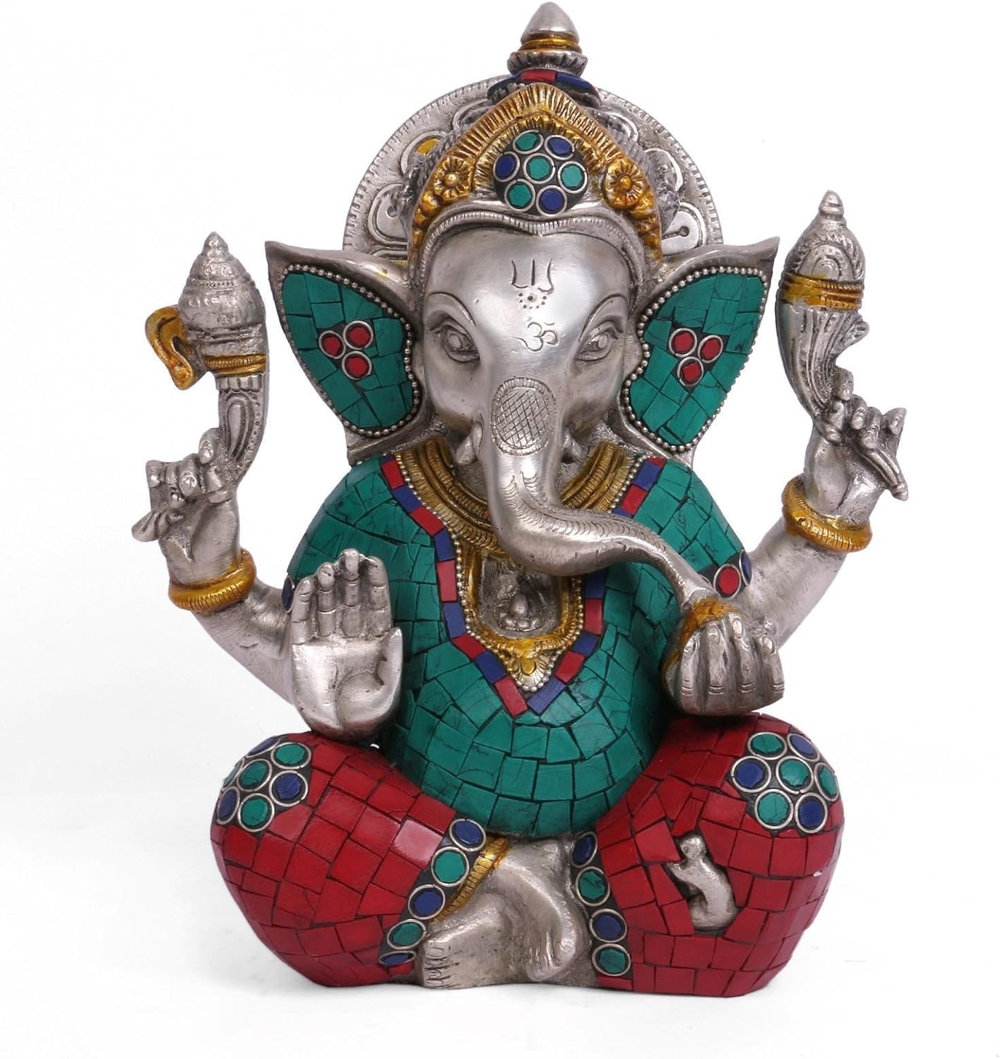 Amazon.com: CraftVatika Taj Ganesh- Lord of Prosperity & Fortune- Rare ...