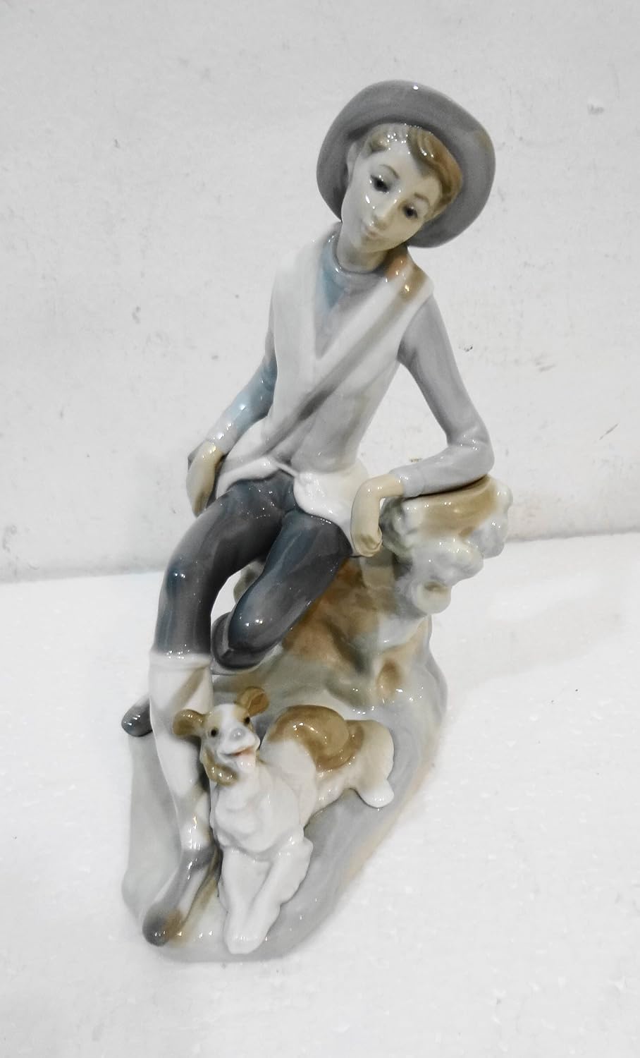 Amazon.com: Lladro 4659 Shepard Pastor Contemplativo Porcelain Figurine ...