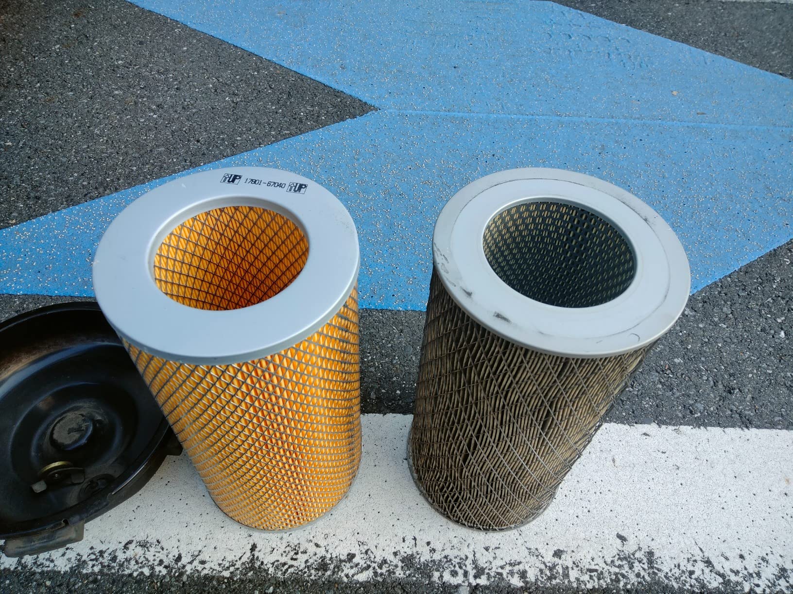 Amazon | viz エアフィルター レジアスエース KR-KDH205K (H16/8-H19/8) (純正品番:17801-67040 ...