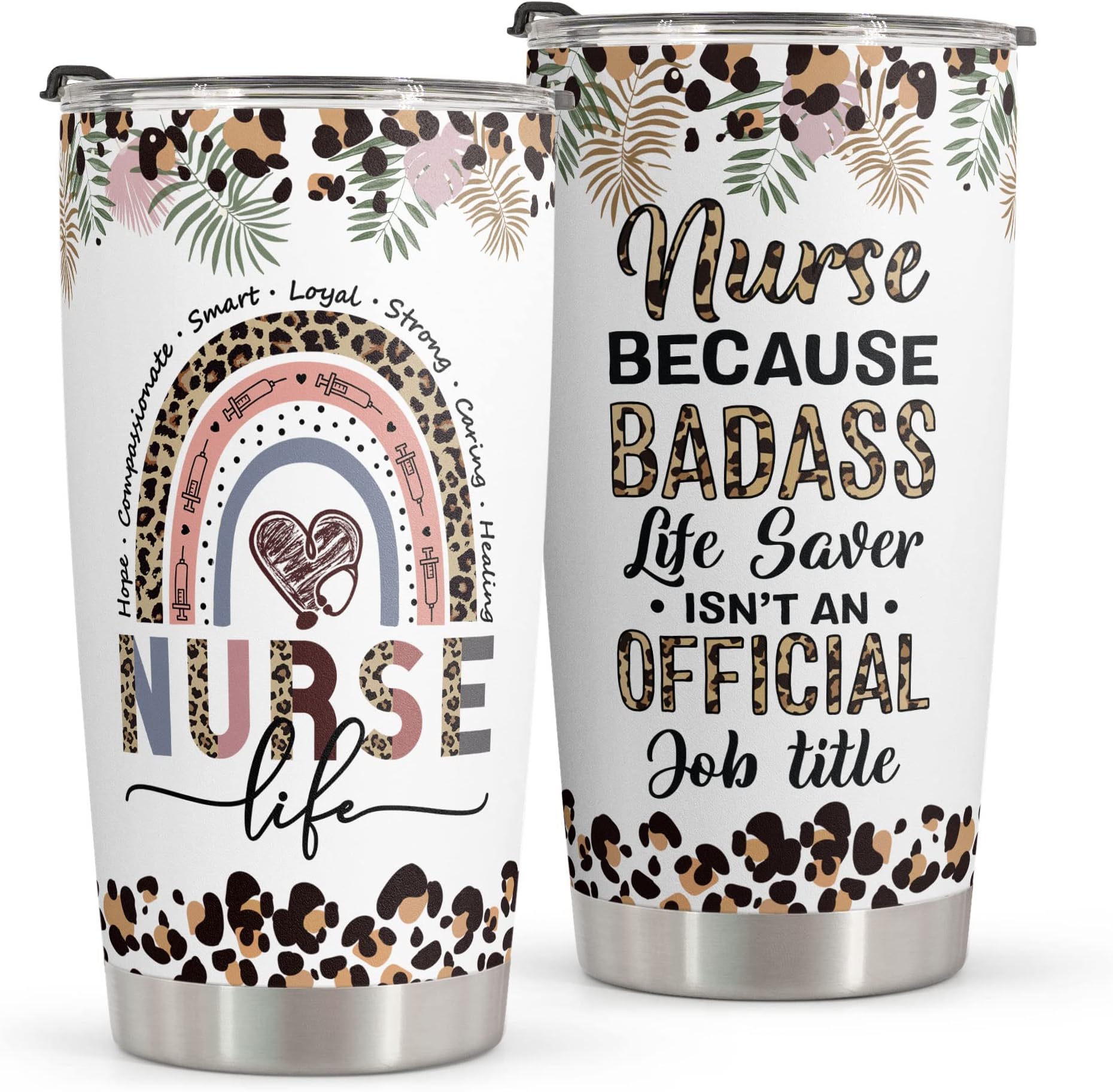 Amazon.com | Shqiueos Nurse Gifts for Women Men, Nurse Tumbler Cup 20 ...